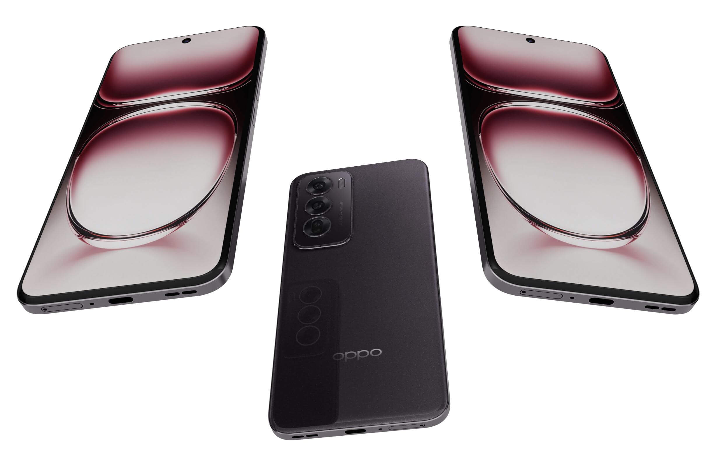 Oppo Reno12 All Colors - 3D Model by Rever_Art
