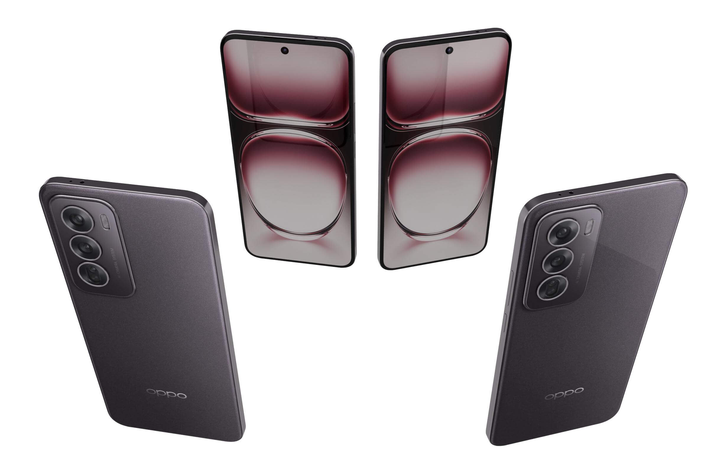 Oppo Reno12 All Colors - 3D Model by Rever_Art