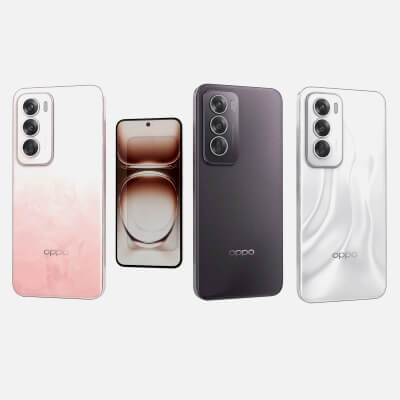 Oppo Reno12 All Colors - 3D Model by Rever_Art