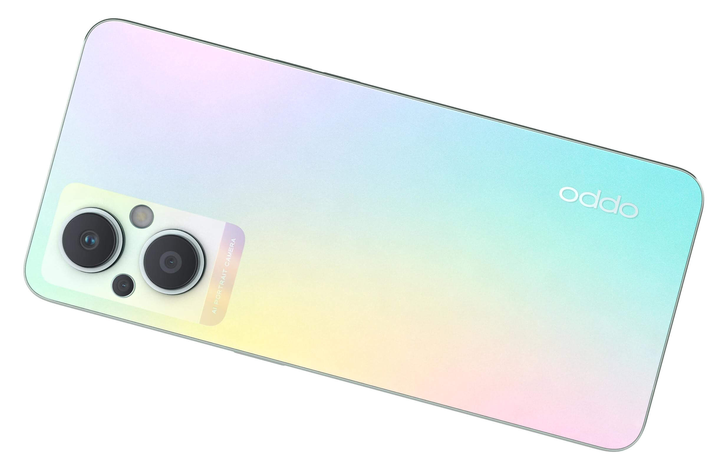 Oppo Reno8 Lite 5G Champagne Silver - 3D Model by Rever_Art