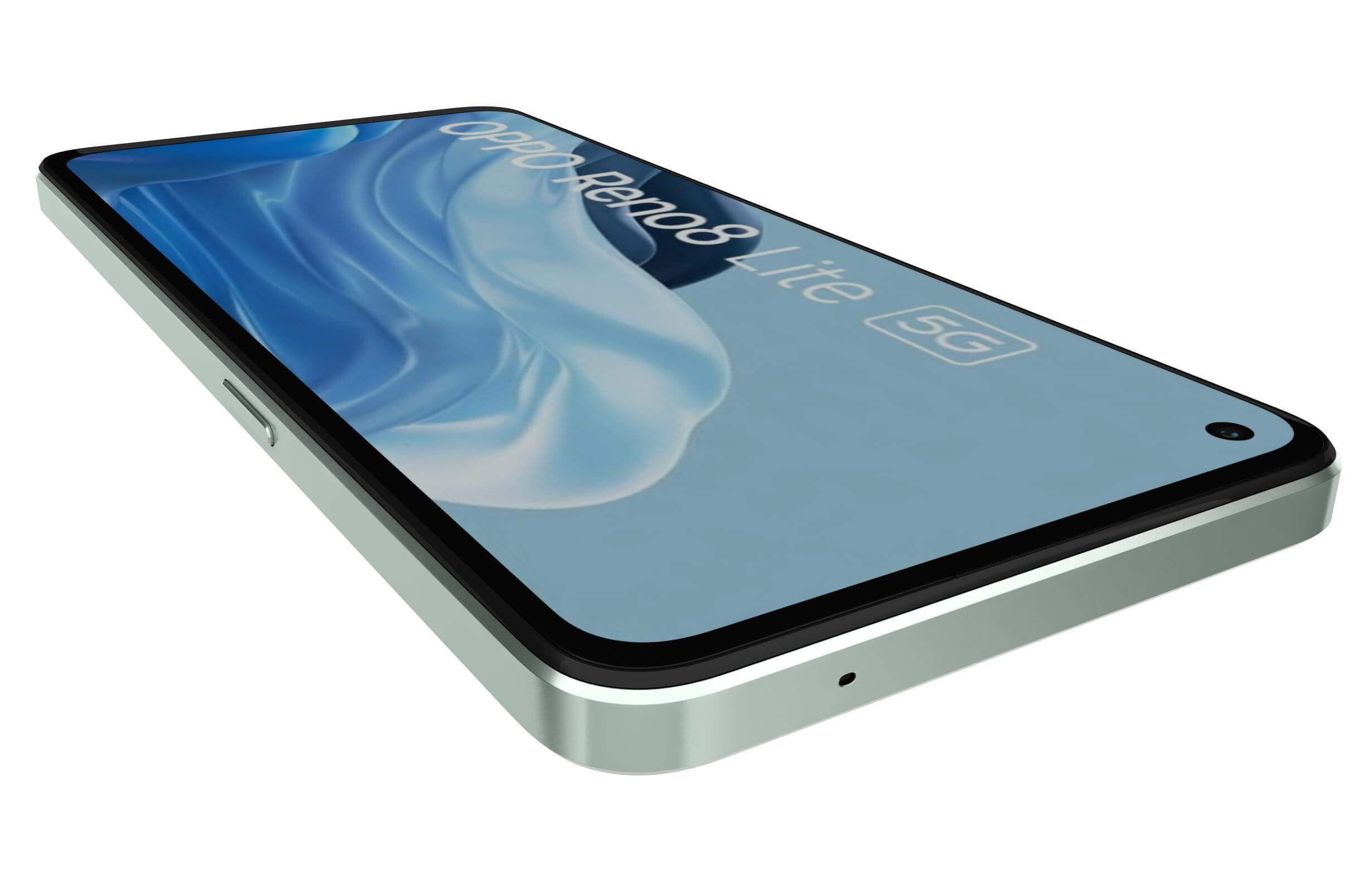 Oppo Reno8 Lite 5G Champagne Silver - 3D Model by Rever_Art