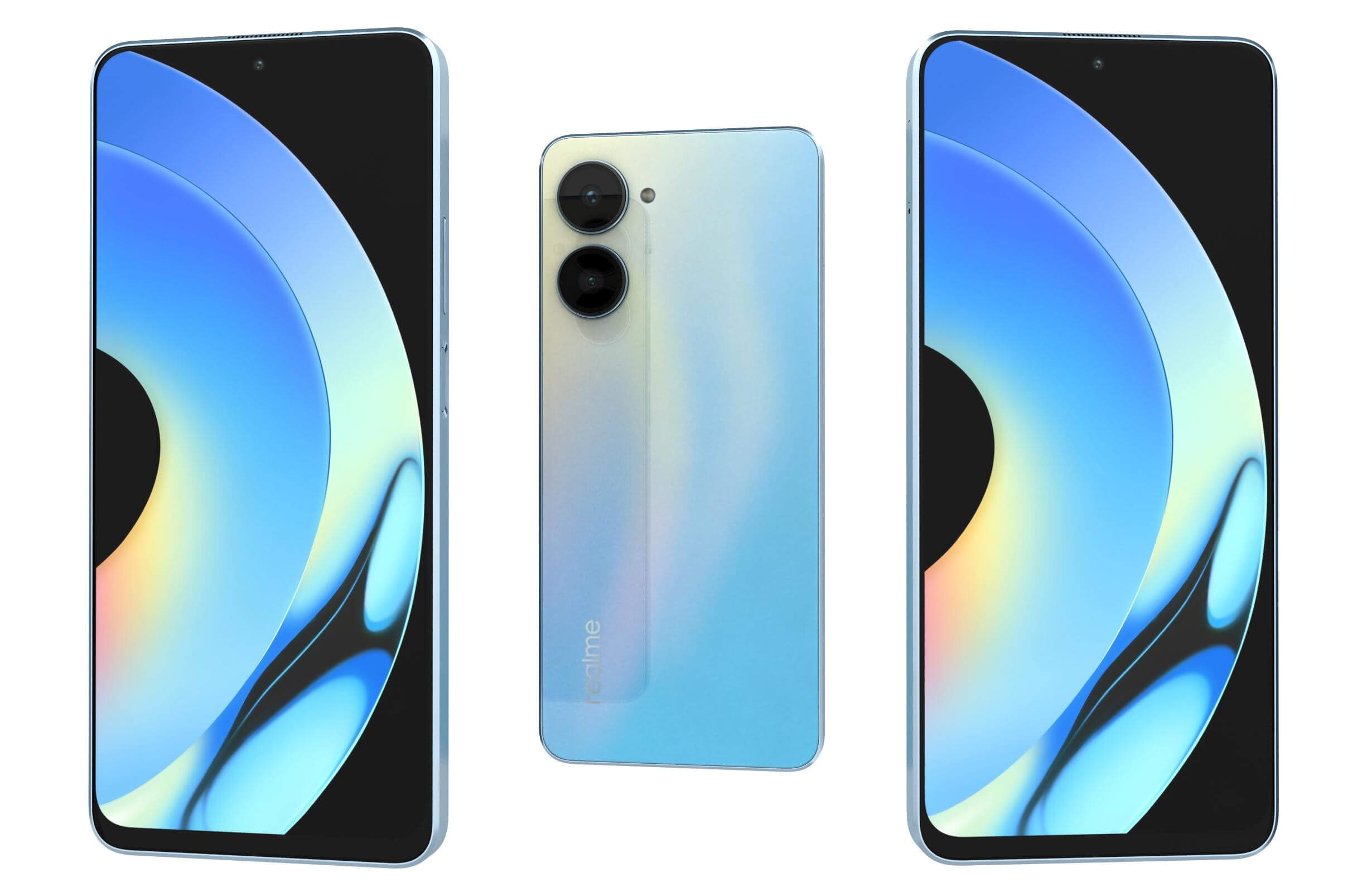 Realme 10 Pro All Colors - 3D Model by Rever_Art