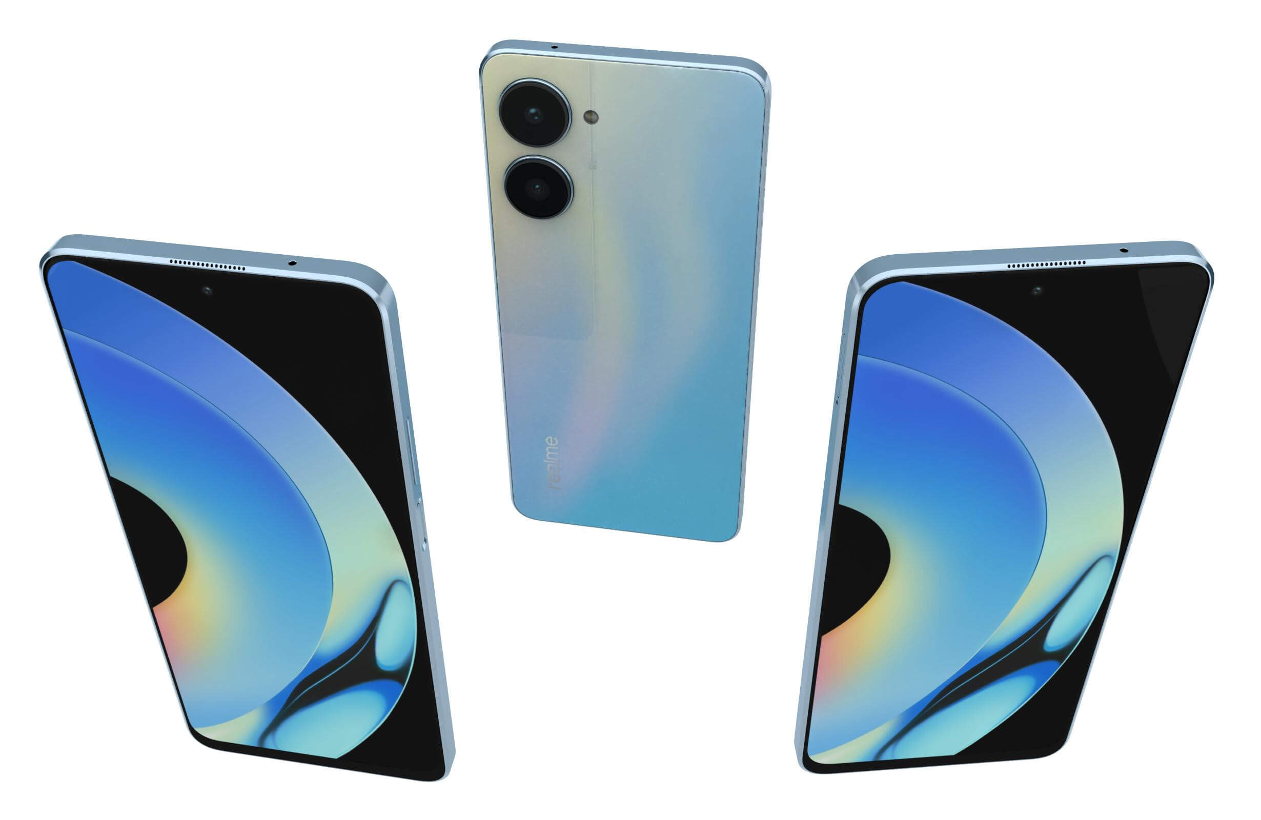 Realme 10 Pro All Colors - 3D Model by Rever_Art