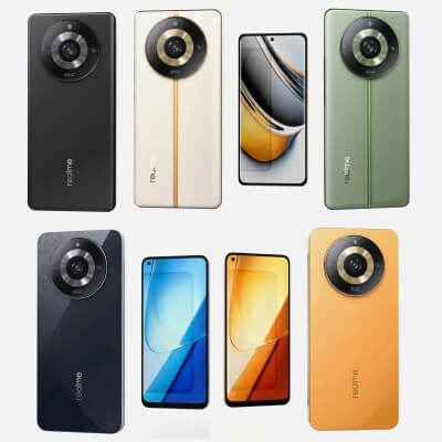 Realme 11 and Pro - 3D Model by Rever_Art
