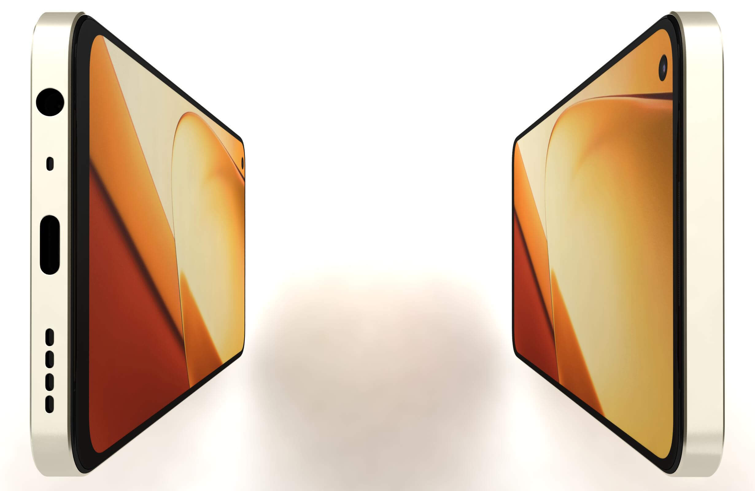 Realme 11 Orange - 3D Model by Rever_Art