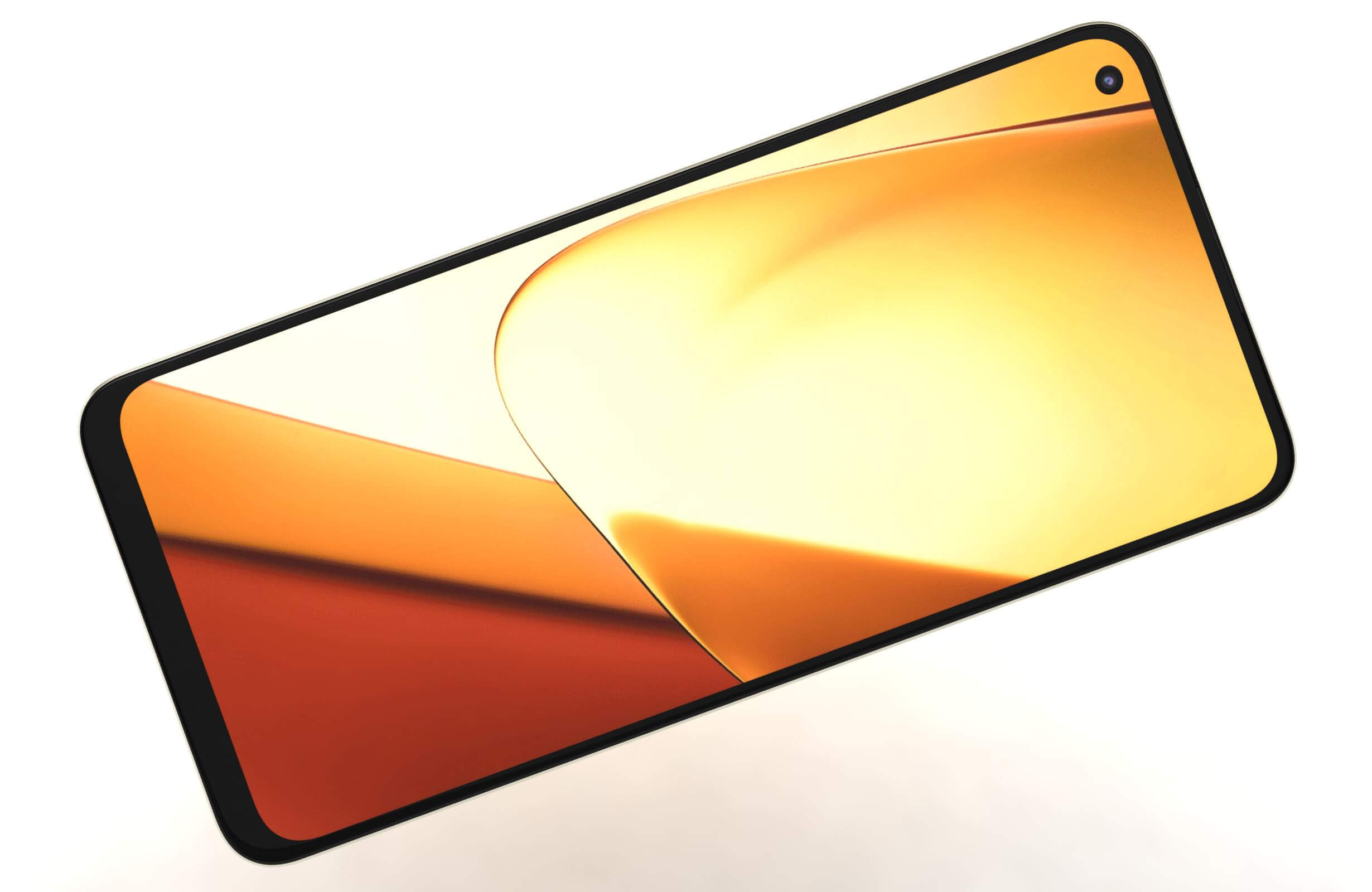 Realme 11 Orange - 3D Model by Rever_Art