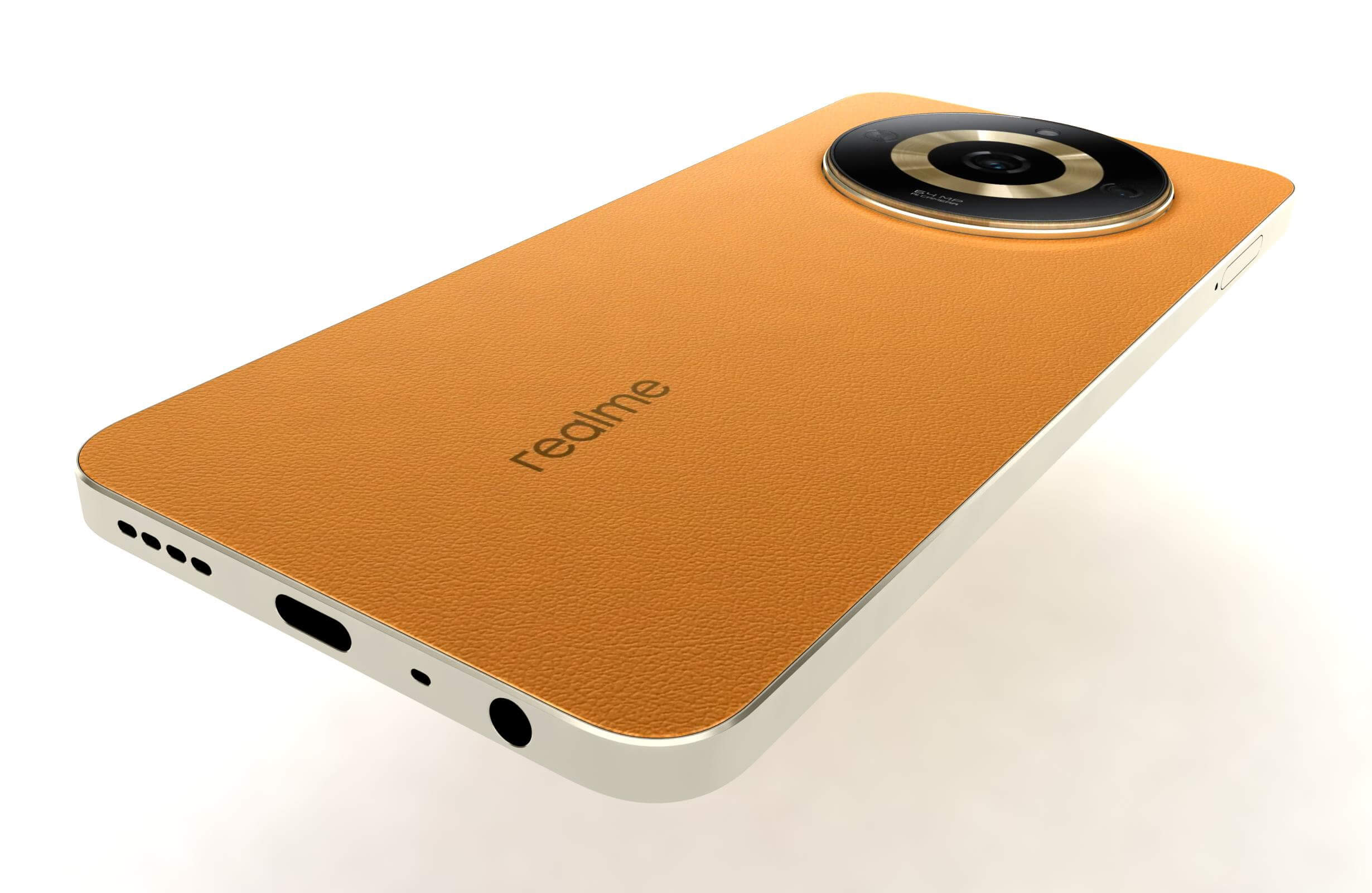 Realme 11 Orange - 3D Model by Rever_Art