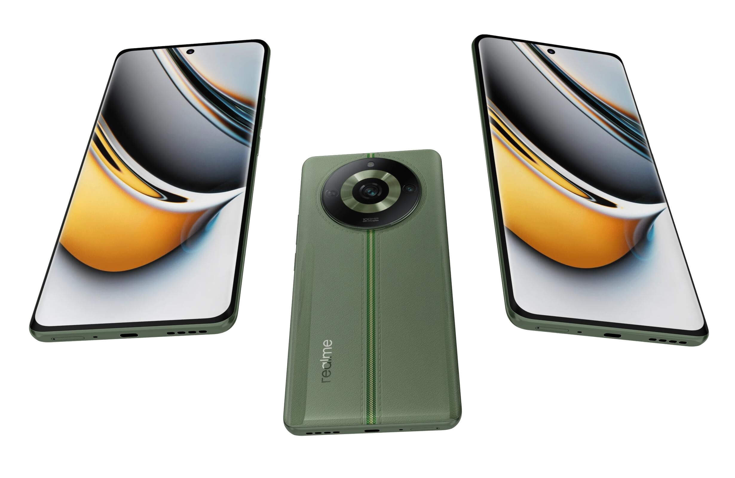 Realme 11 Pro Green - 3D Model by Rever_Art