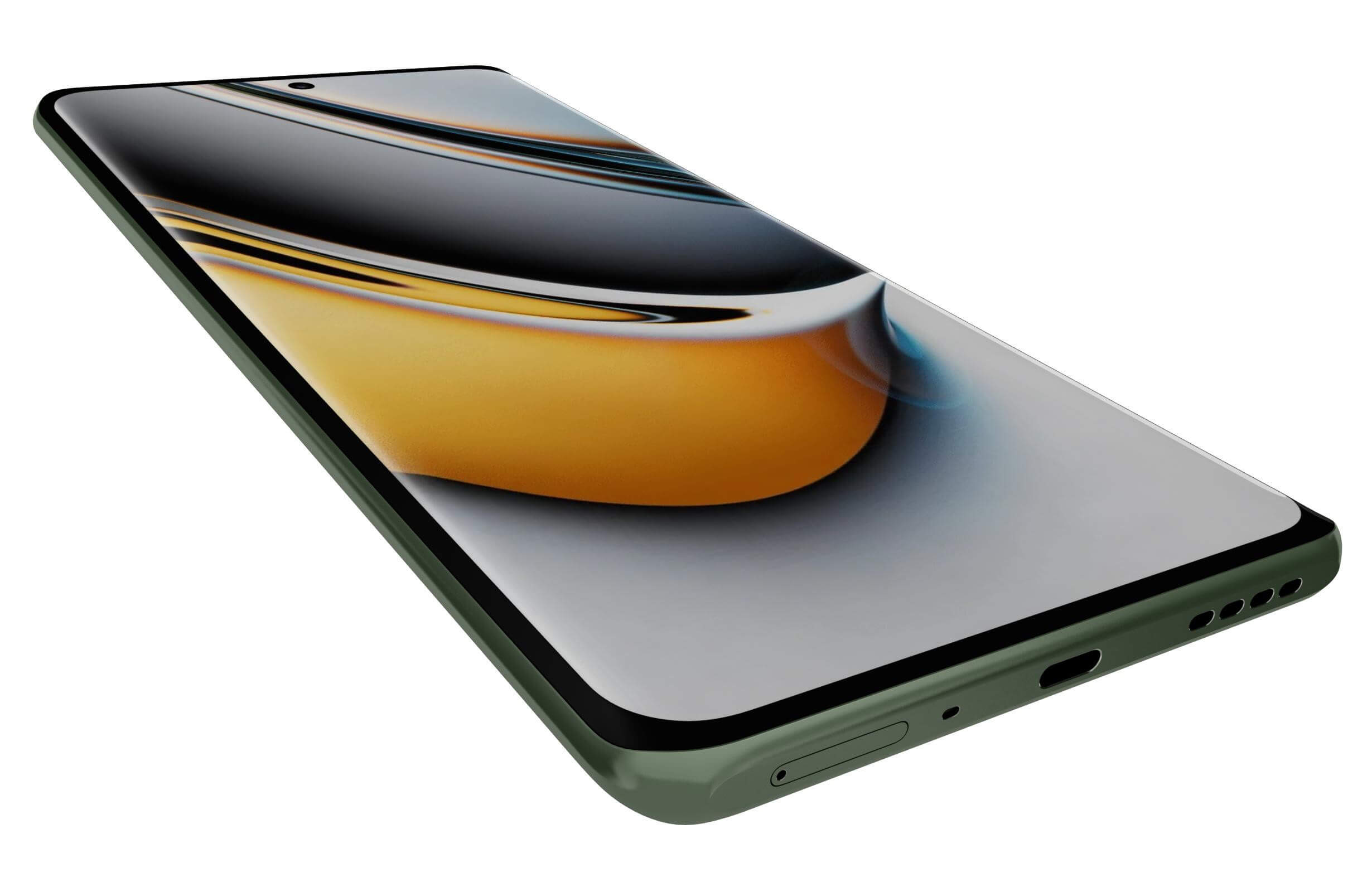 Realme 11 Pro Green - 3D Model by Rever_Art