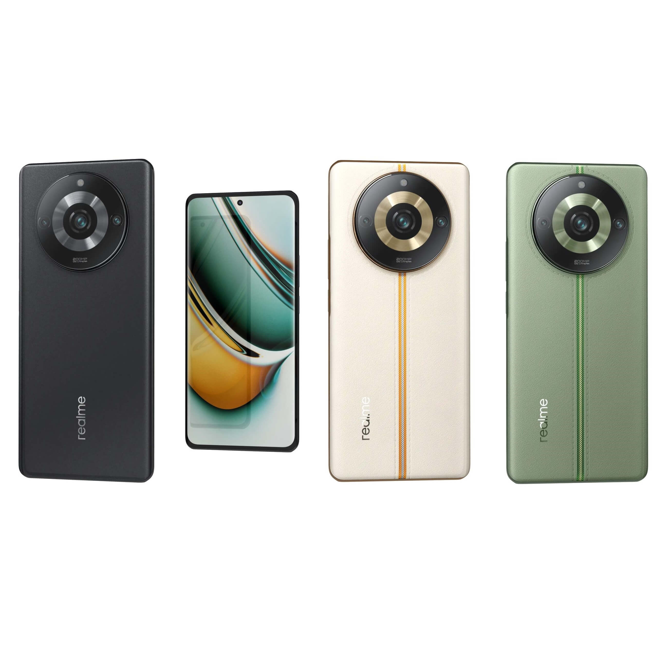 Realme 11 Pro Plus All Colors - 3D Model by Rever_Art