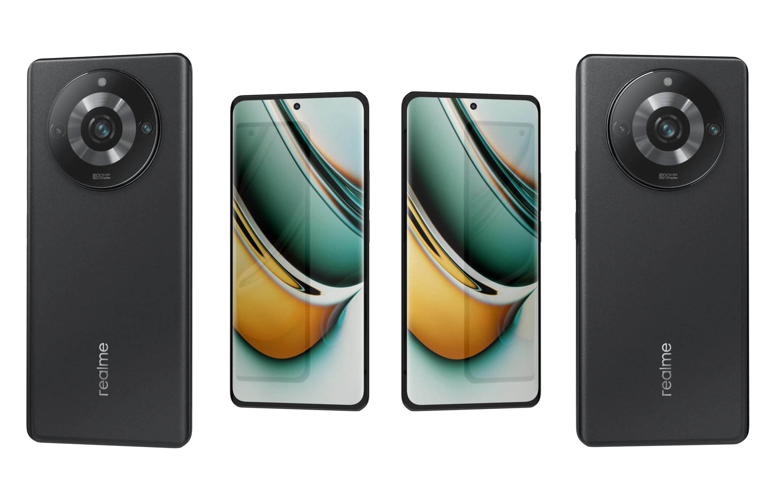 Realme 11 Pro Plus All Colors - 3D Model by Rever_Art