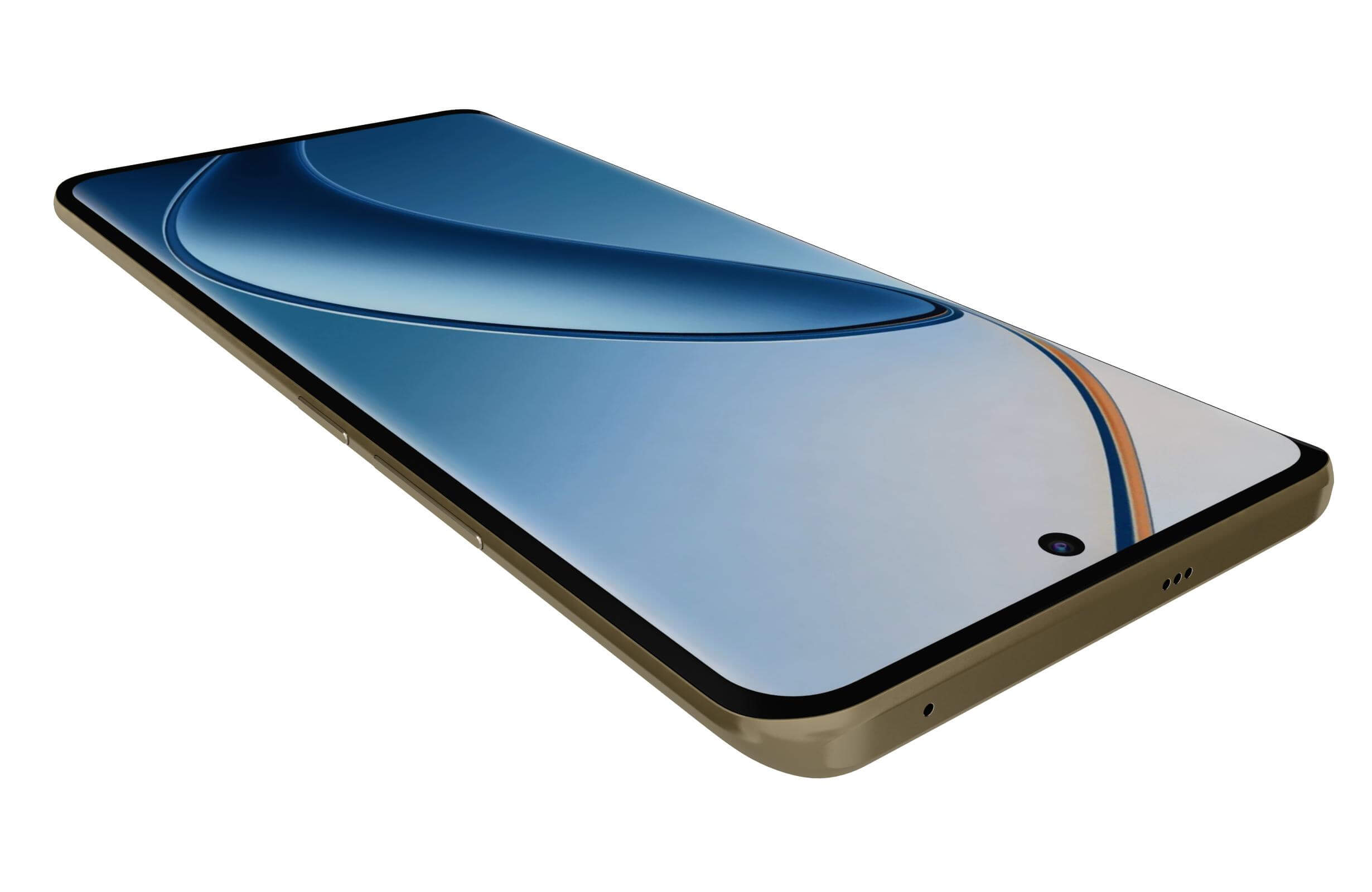 Realme 12 Pro 5G Blue - 3D Model by Rever_Art