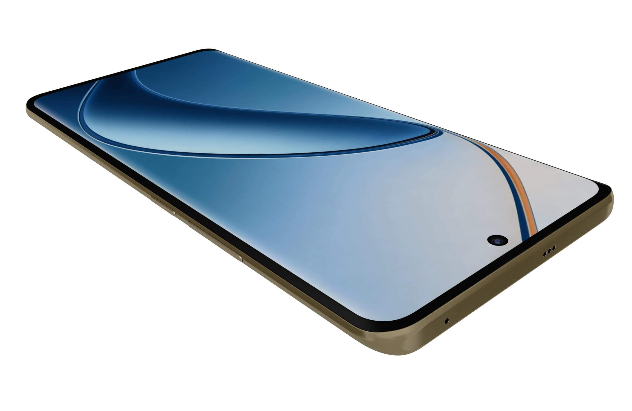 Realme 12 Pro Plus 5G Blue - 3D Model by Rever_Art