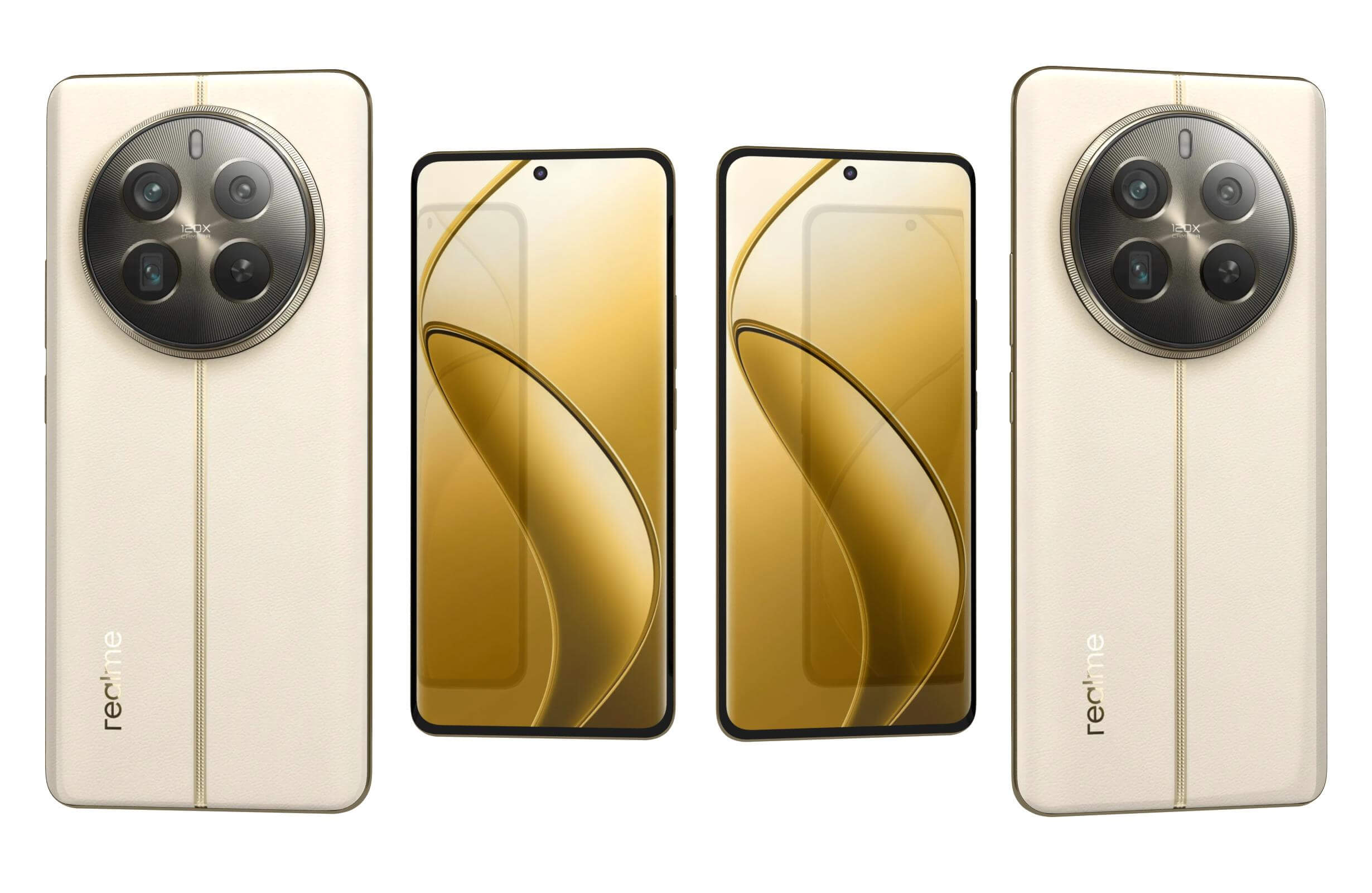 Realme 12 Pro Plus 5G White - 3D Model by Rever_Art