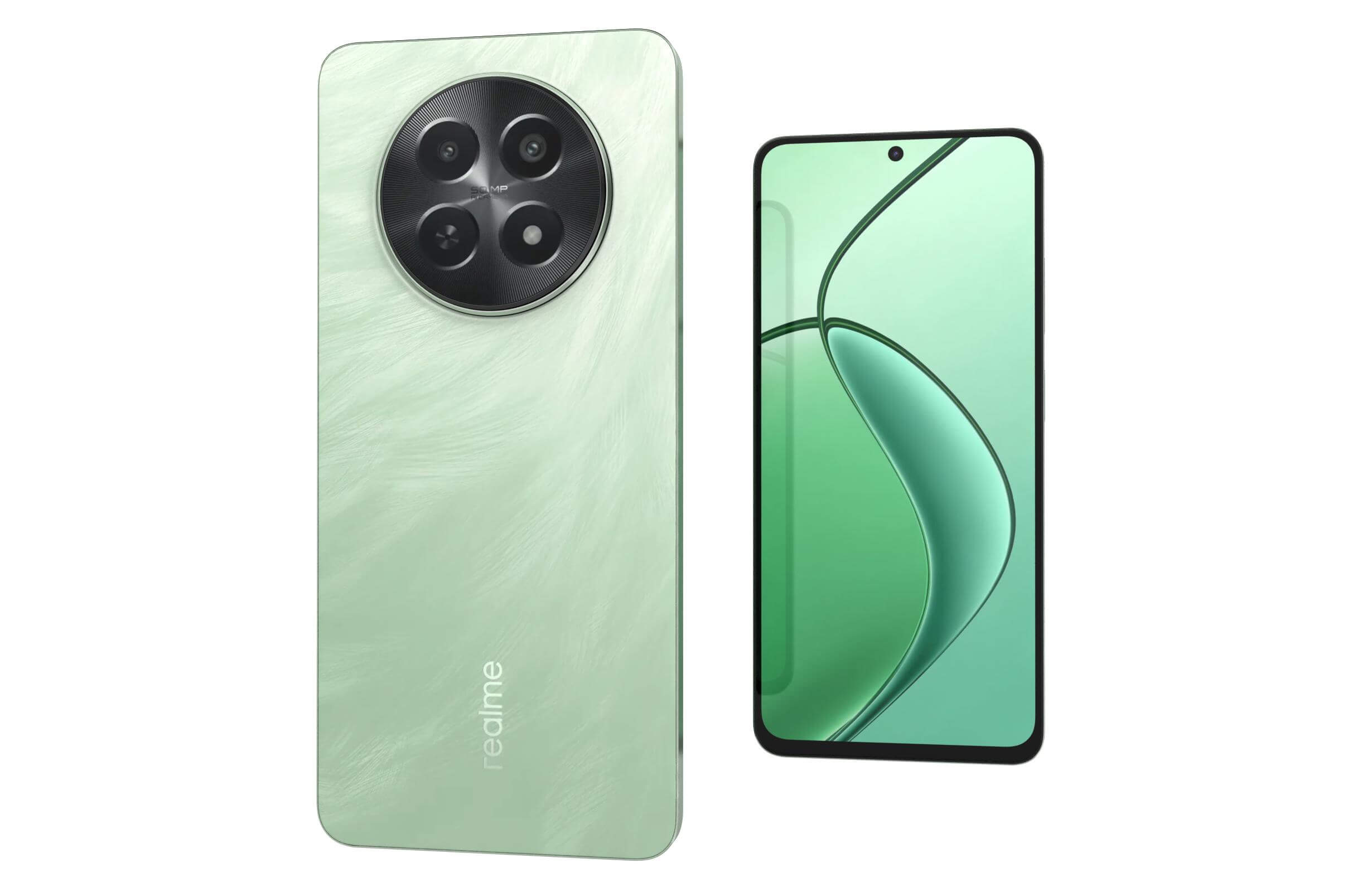 Realme 12X Green - 3D Model by Rever_Art
