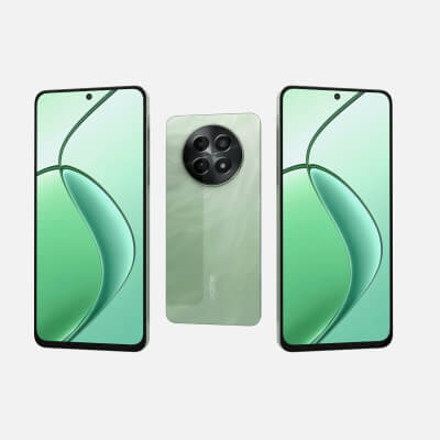 Realme 12X Green - 3D Model by Rever_Art
