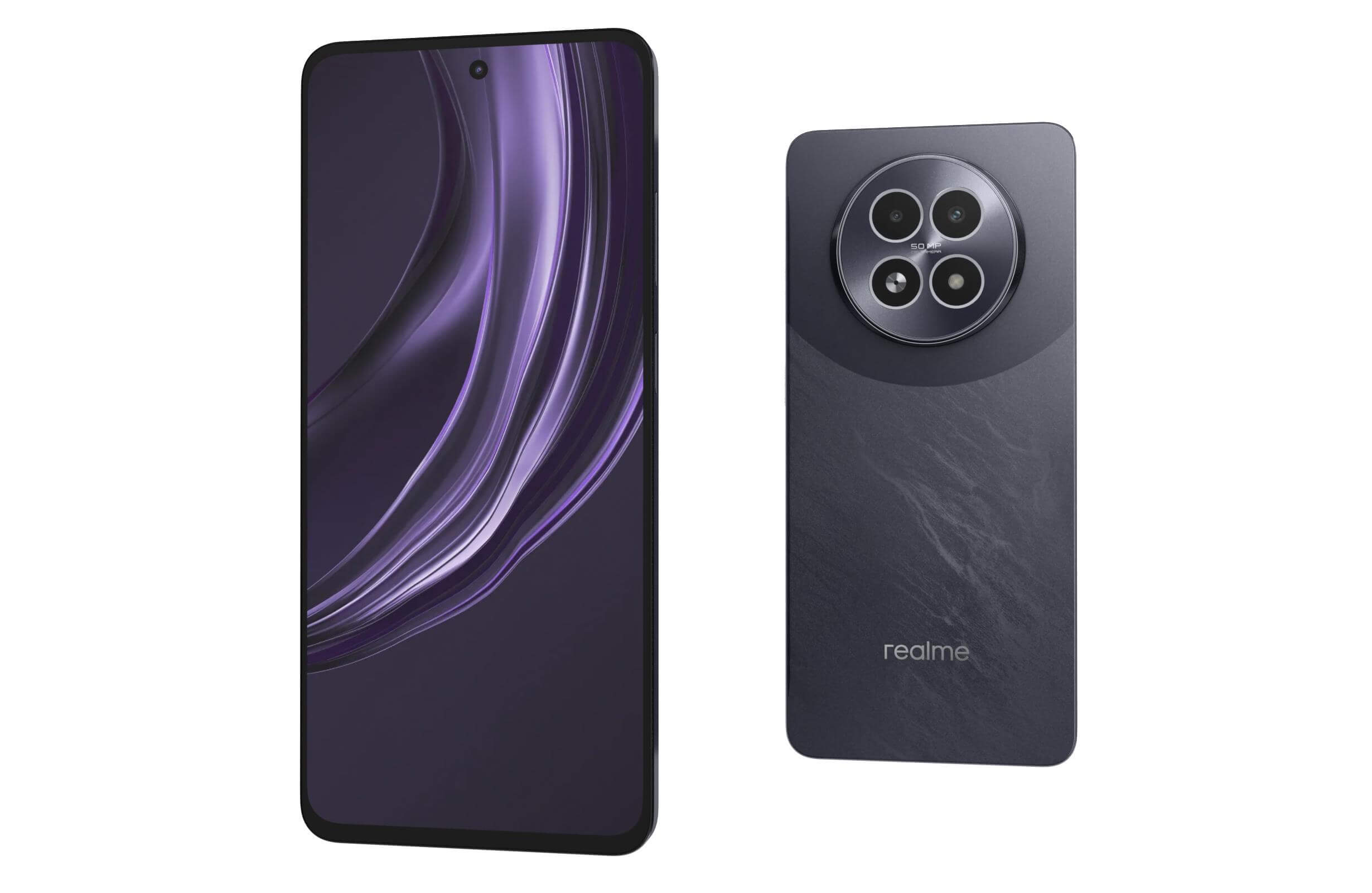 Realme 13 5G Dark Purple and Speed Green - 3D Model by Rever_Art