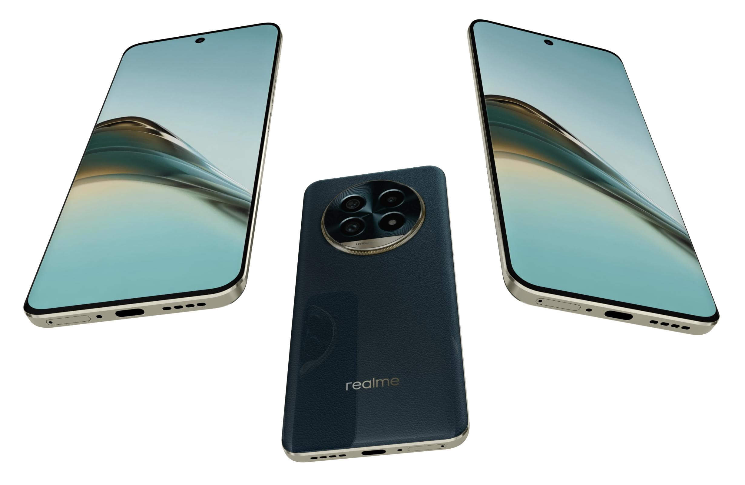 Realme 13 Pro Plus 5G Monet Green - 3D Model by Rever_Art