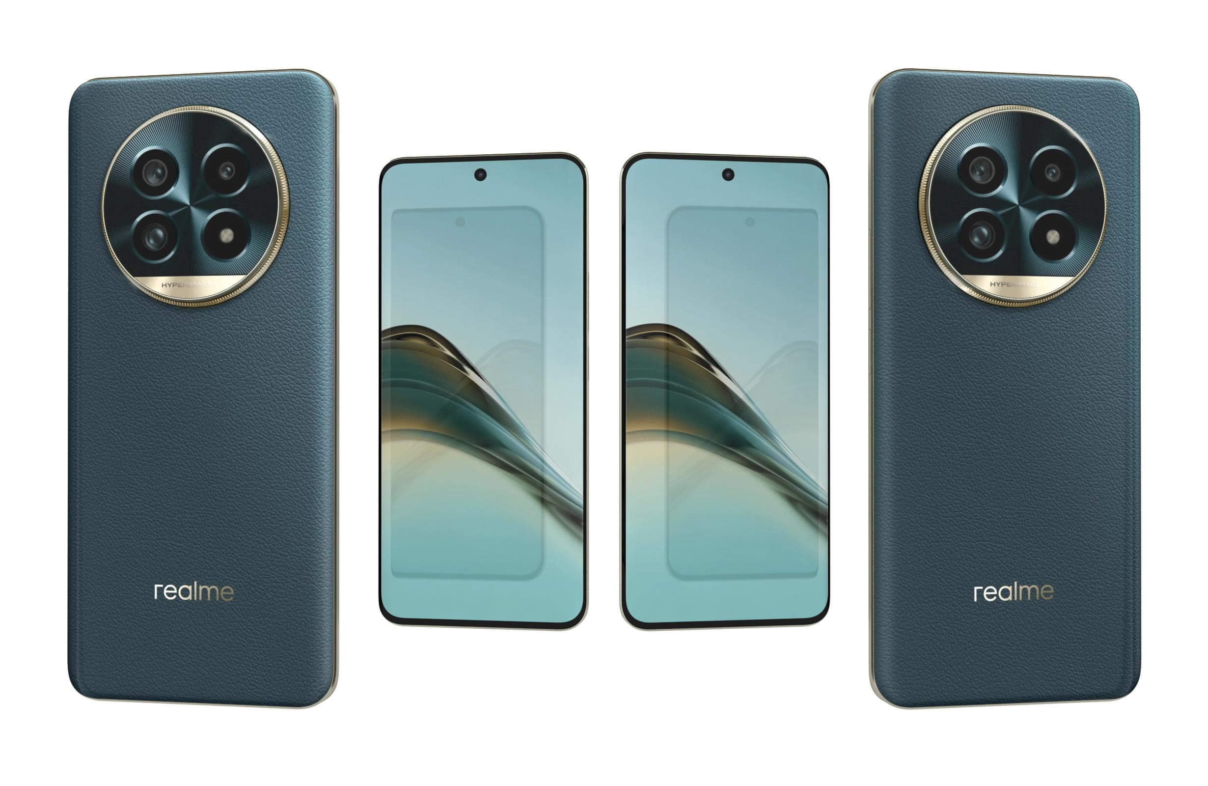 Realme 13 Pro Plus 5G Monet Green - 3D Model by Rever_Art