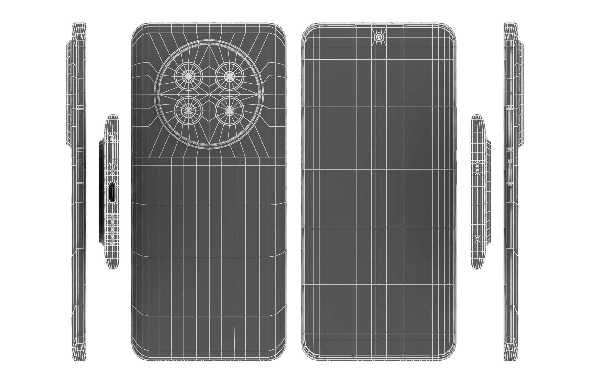 Realme 13 Pro Plus 5G Monet Green - 3D Model by Rever_Art