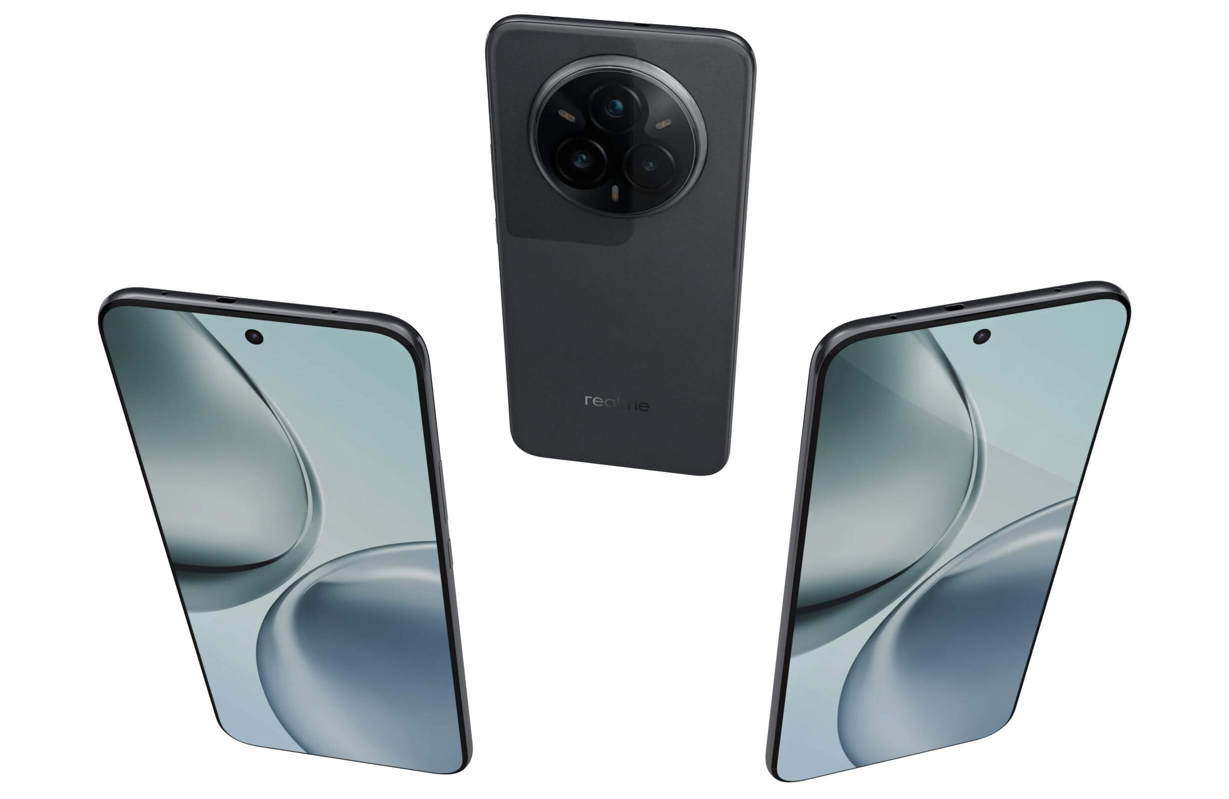 Realme 14 Pro Plus Gray - 3D Model by Rever_Art