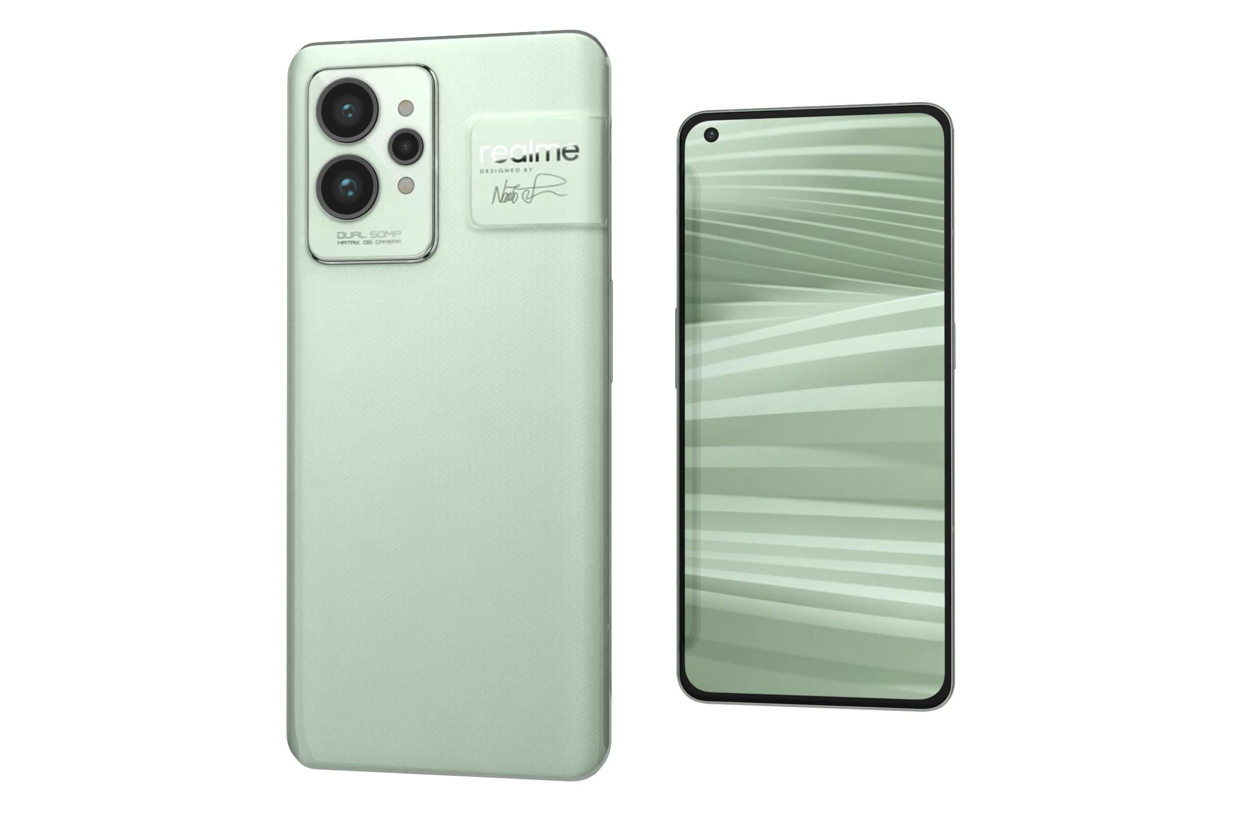 Realme 9 GT2 Pro Green - 3D Model by Rever_Art