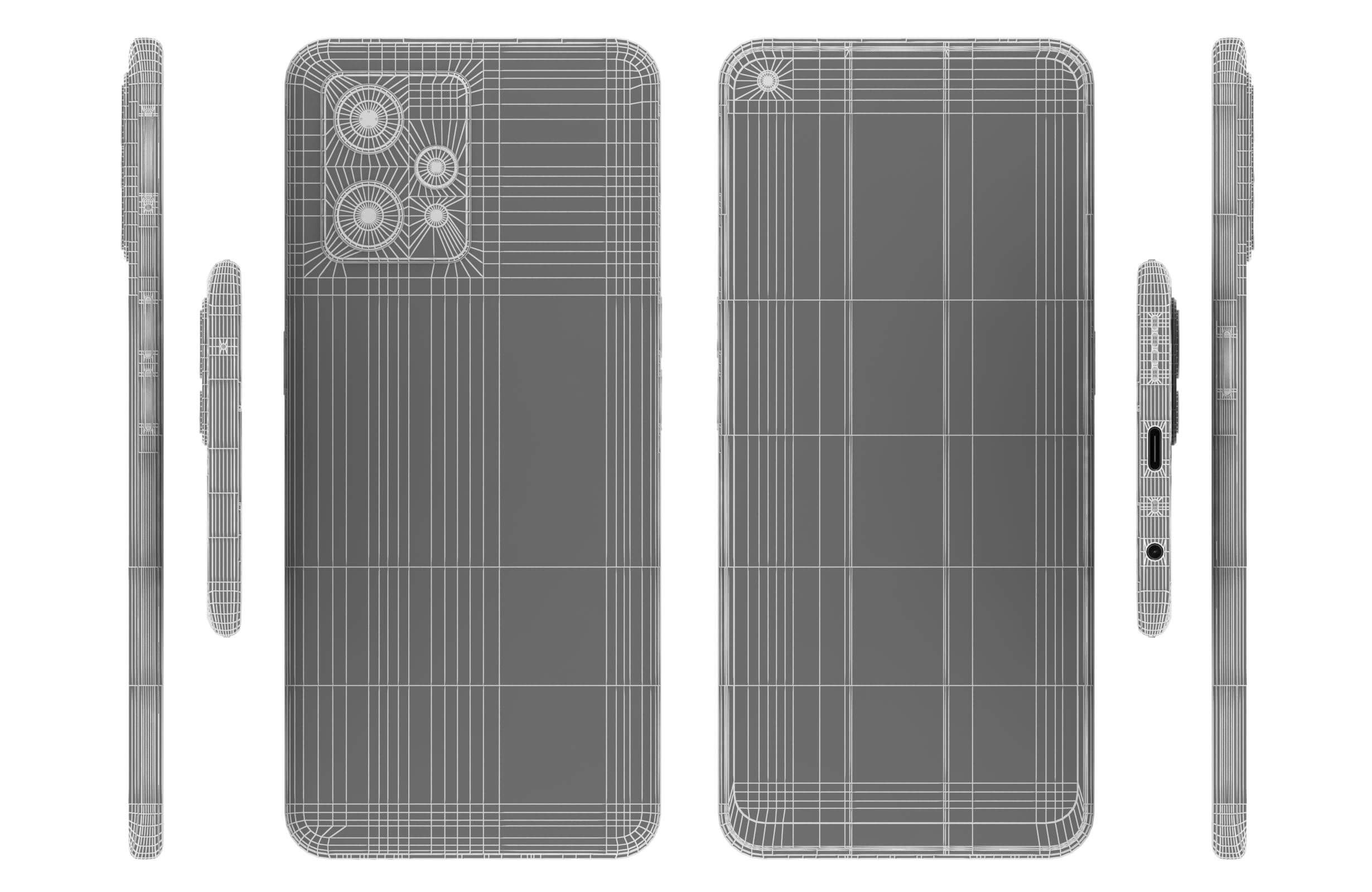 Realme 9 Pro Plus Green - 3D Model by Rever_Art