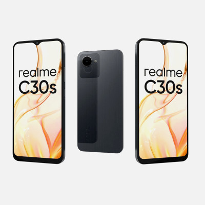 Realme C30s Black - 3D Model by Rever_Art