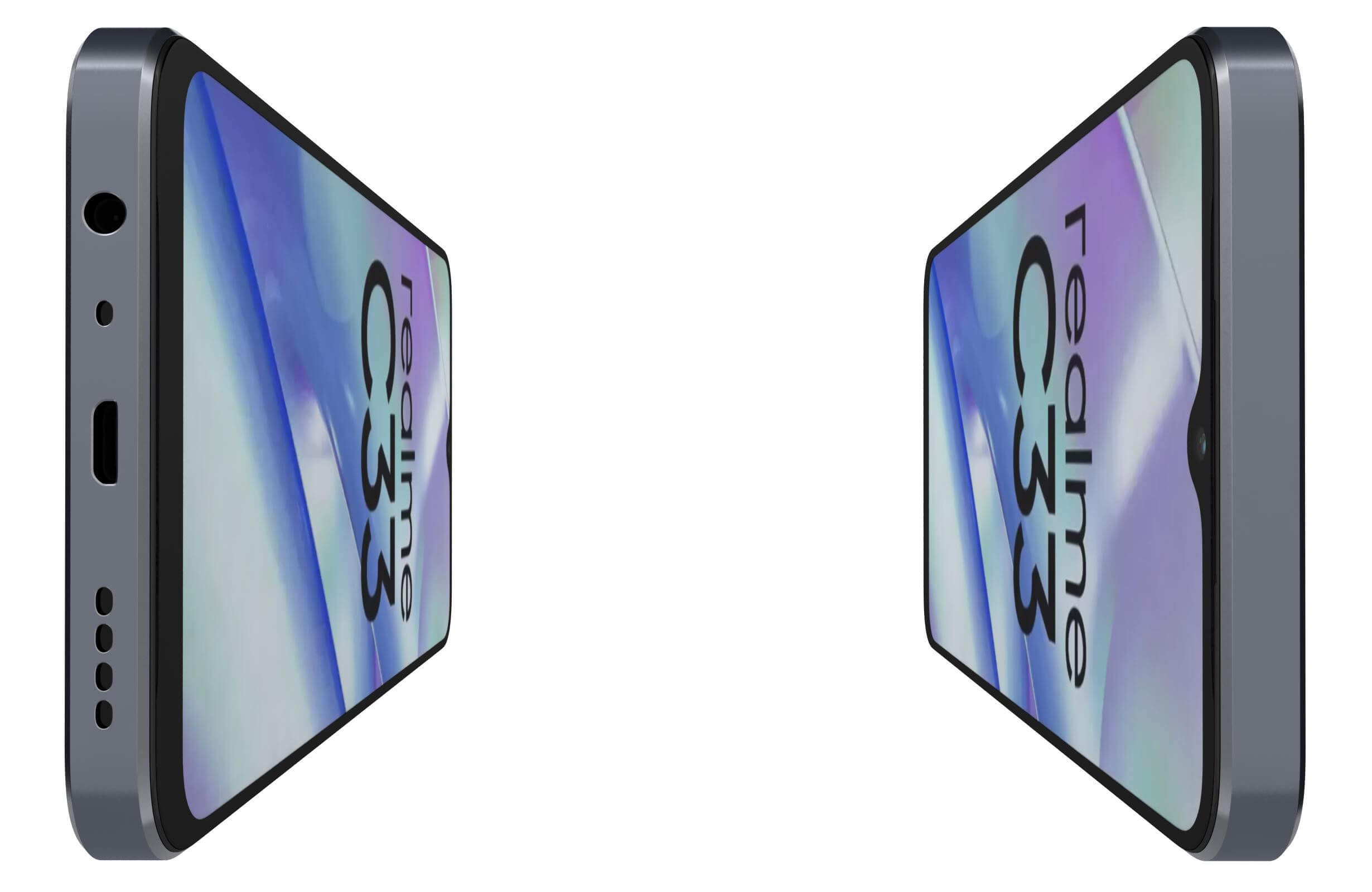 Realme C33 2023 All Colors - 3D Model by Rever_Art