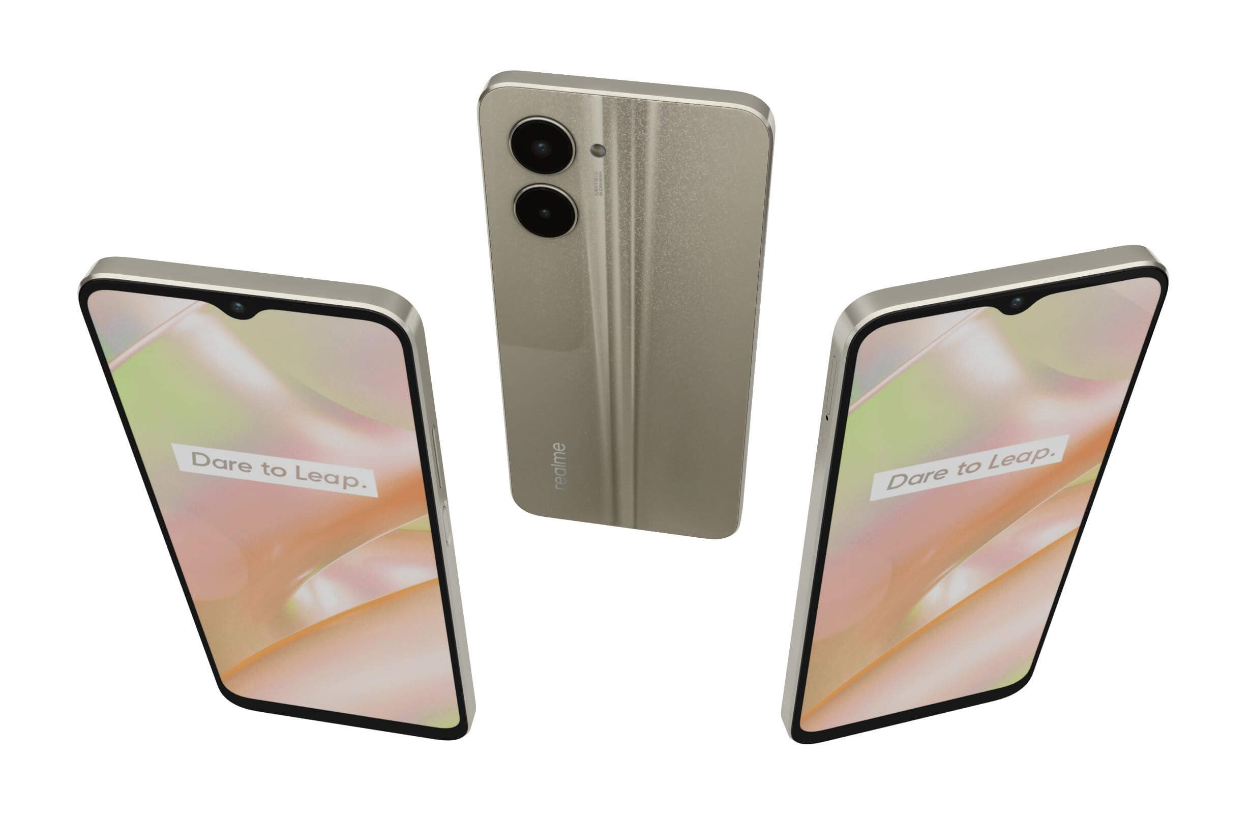 Realme C33 2023 All Colors - 3D Model by Rever_Art