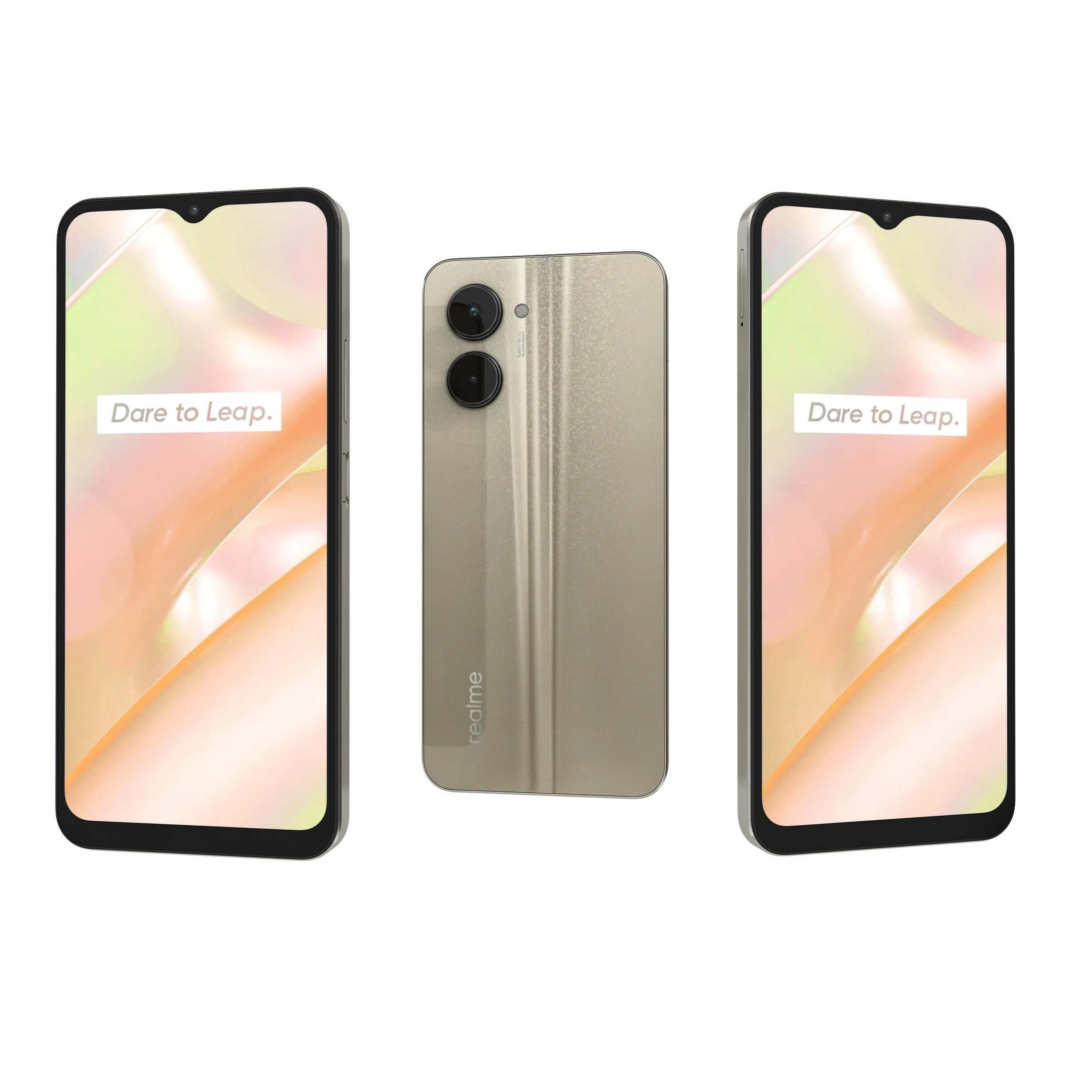 Realme C33 All Colors - 3D Model by Rever_Art