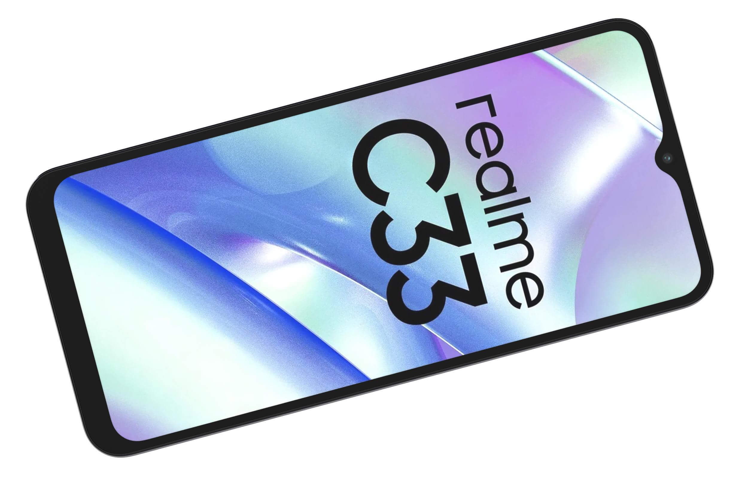 Realme C33 Blue - 3D Model by Rever_Art