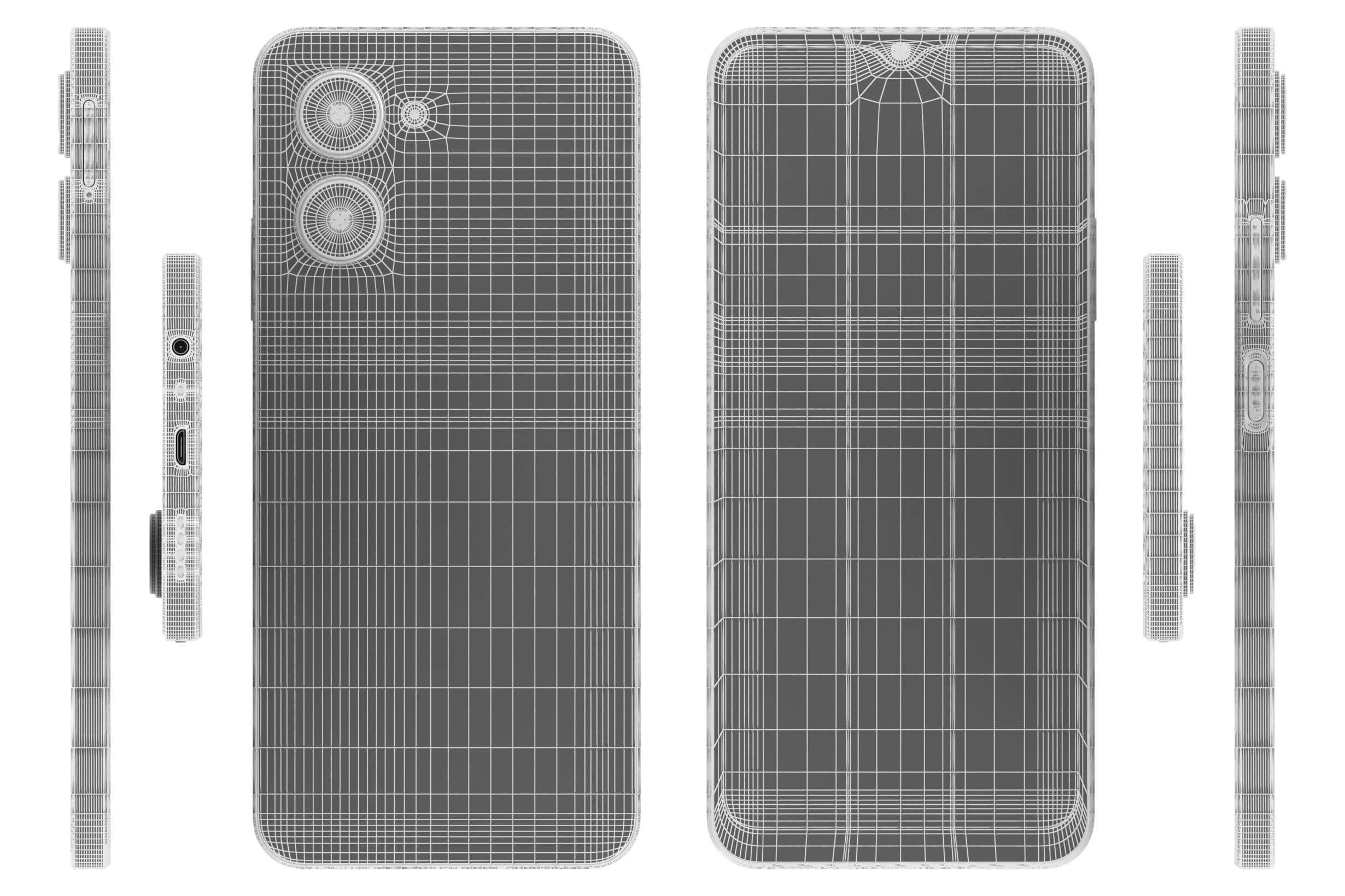 Realme C33 Blue - 3D Model by Rever_Art