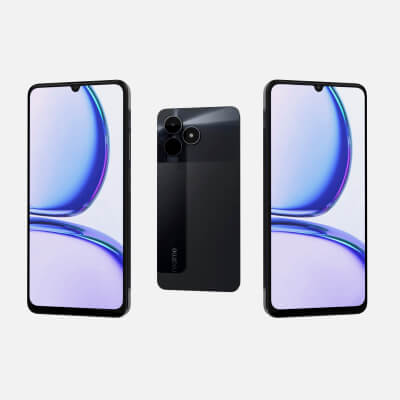 Realme C53 Black - 3D Model by Rever_Art