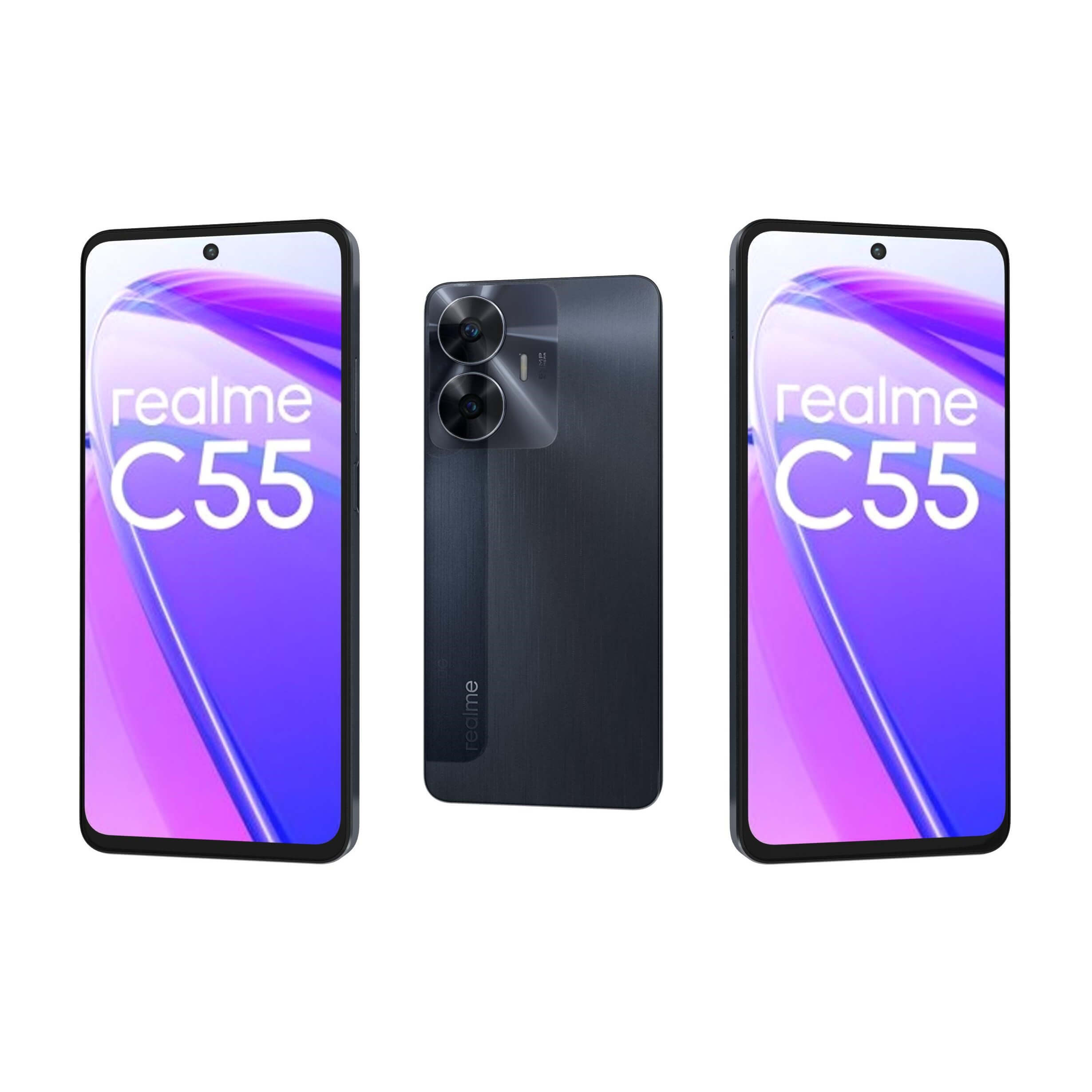 Realme C55 Black - 3D Model by Rever_Art