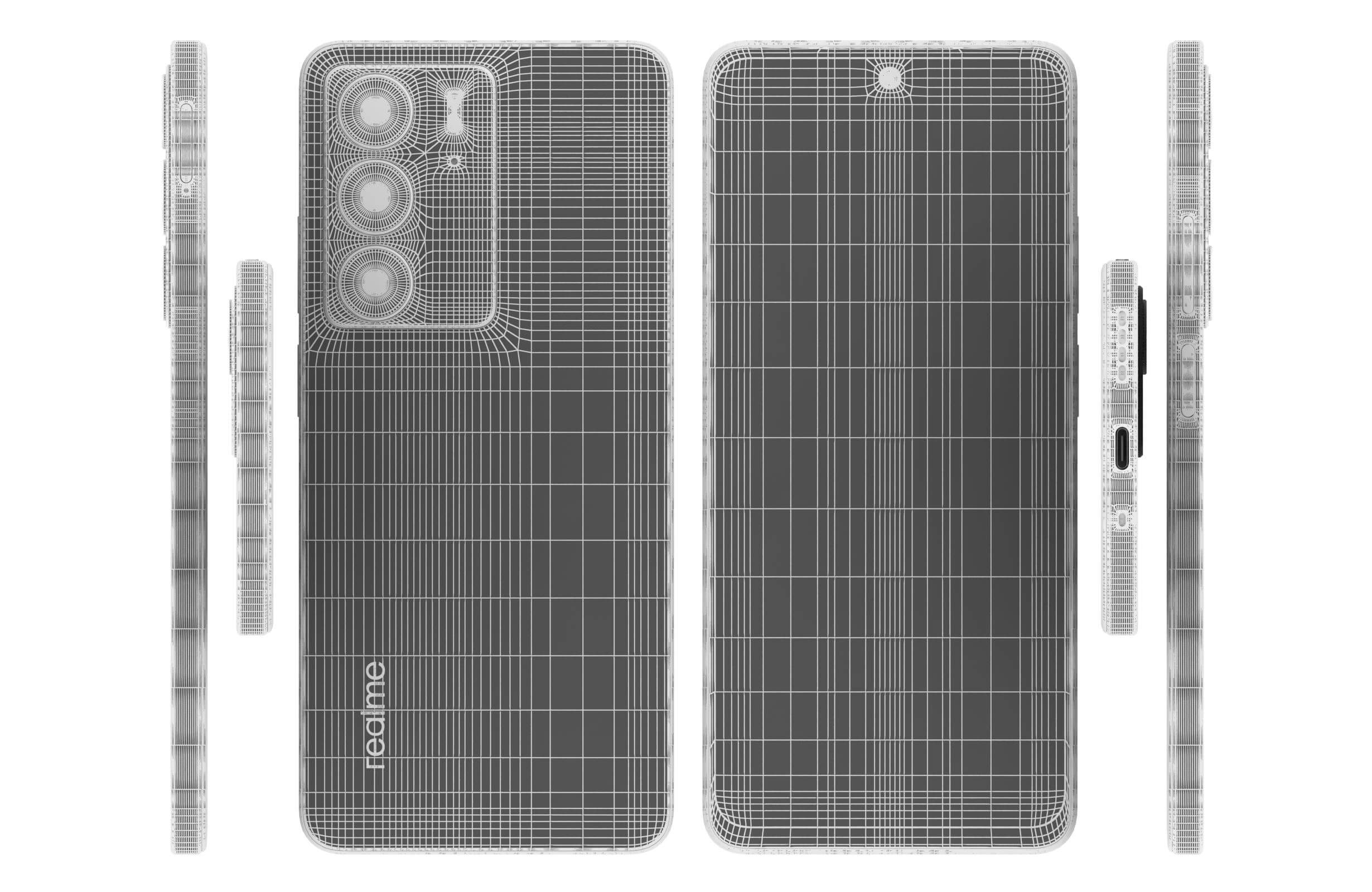 Realme C75 Gold - 3D Model by Rever_Art