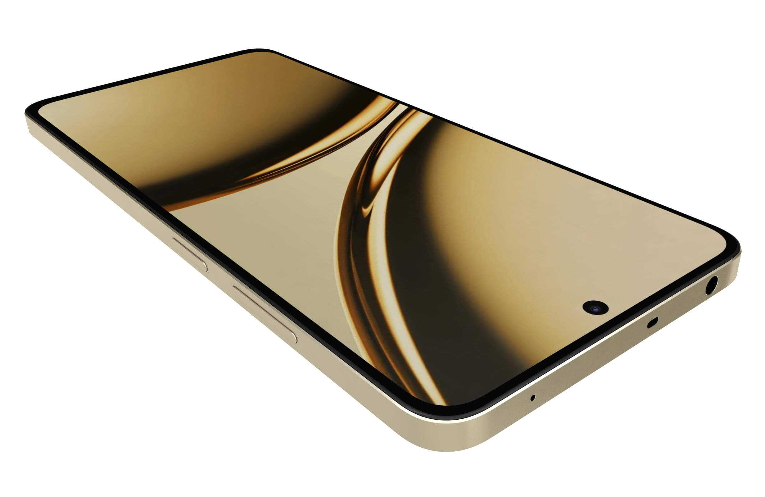 Realme Narzo 70 Pro Gold - 3D Model by Rever_Art