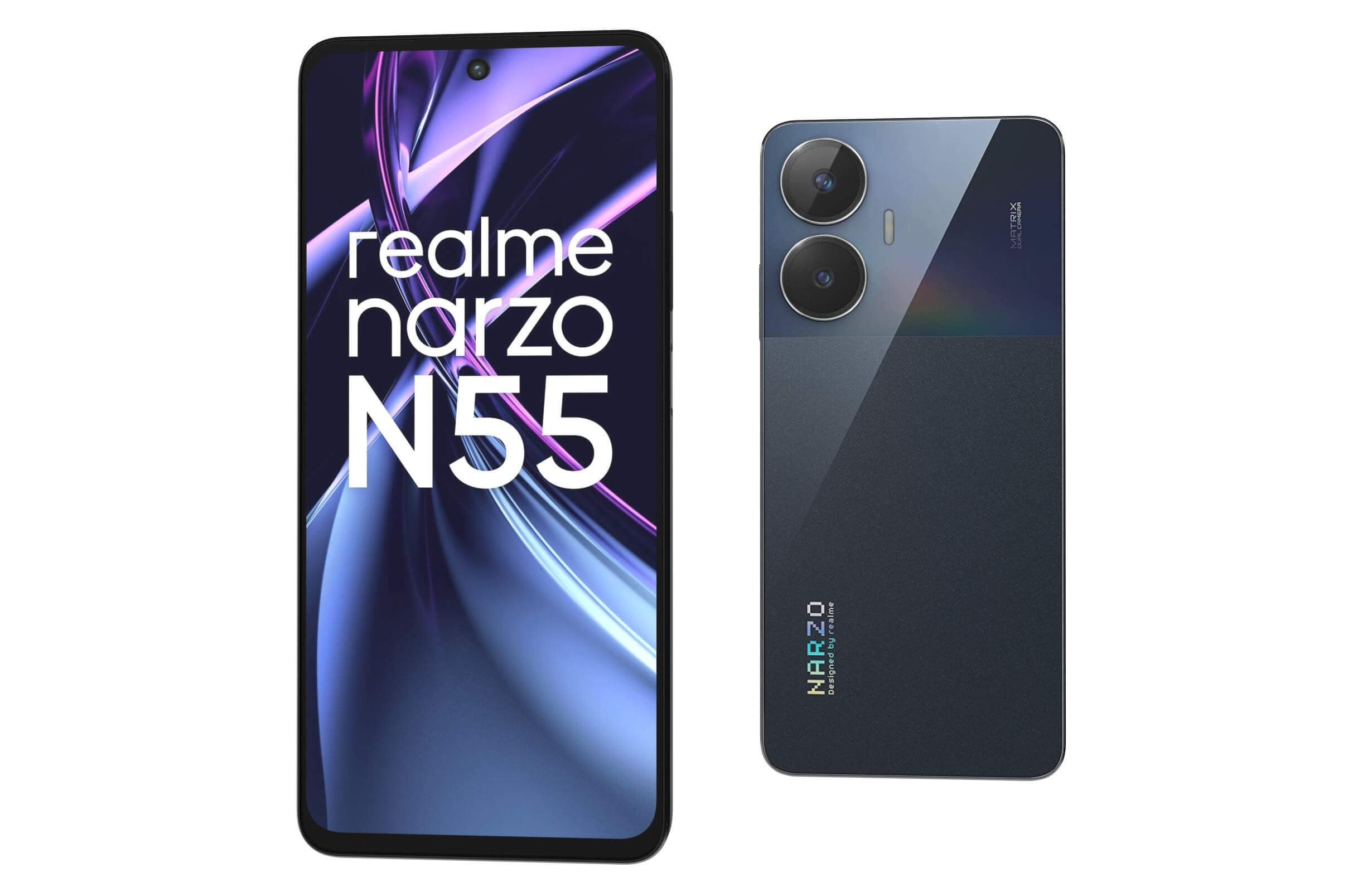 Realme Narzo N55 Black - 3D Model by Rever_Art