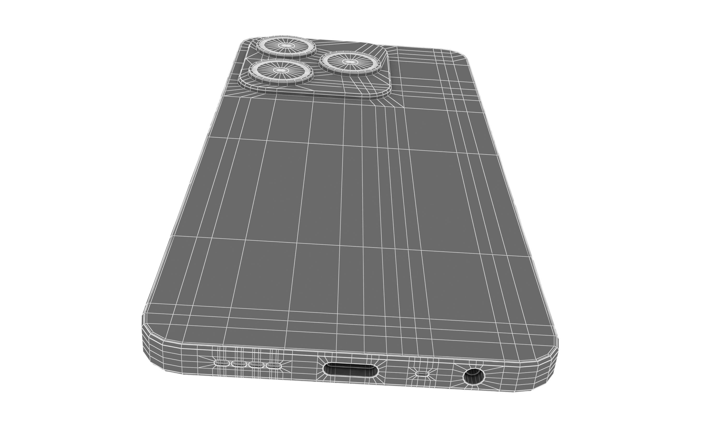 Realme Narzo N63 Leather Blue - 3D Model by Rever_Art