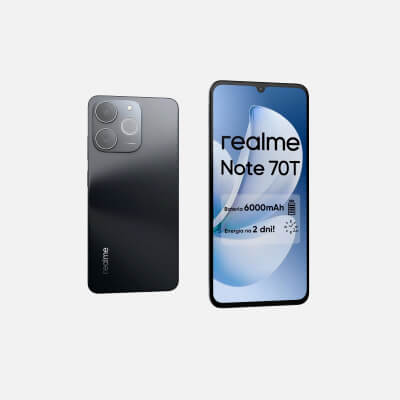 Realme Note 70T Black - 3D Model by Rever_Art