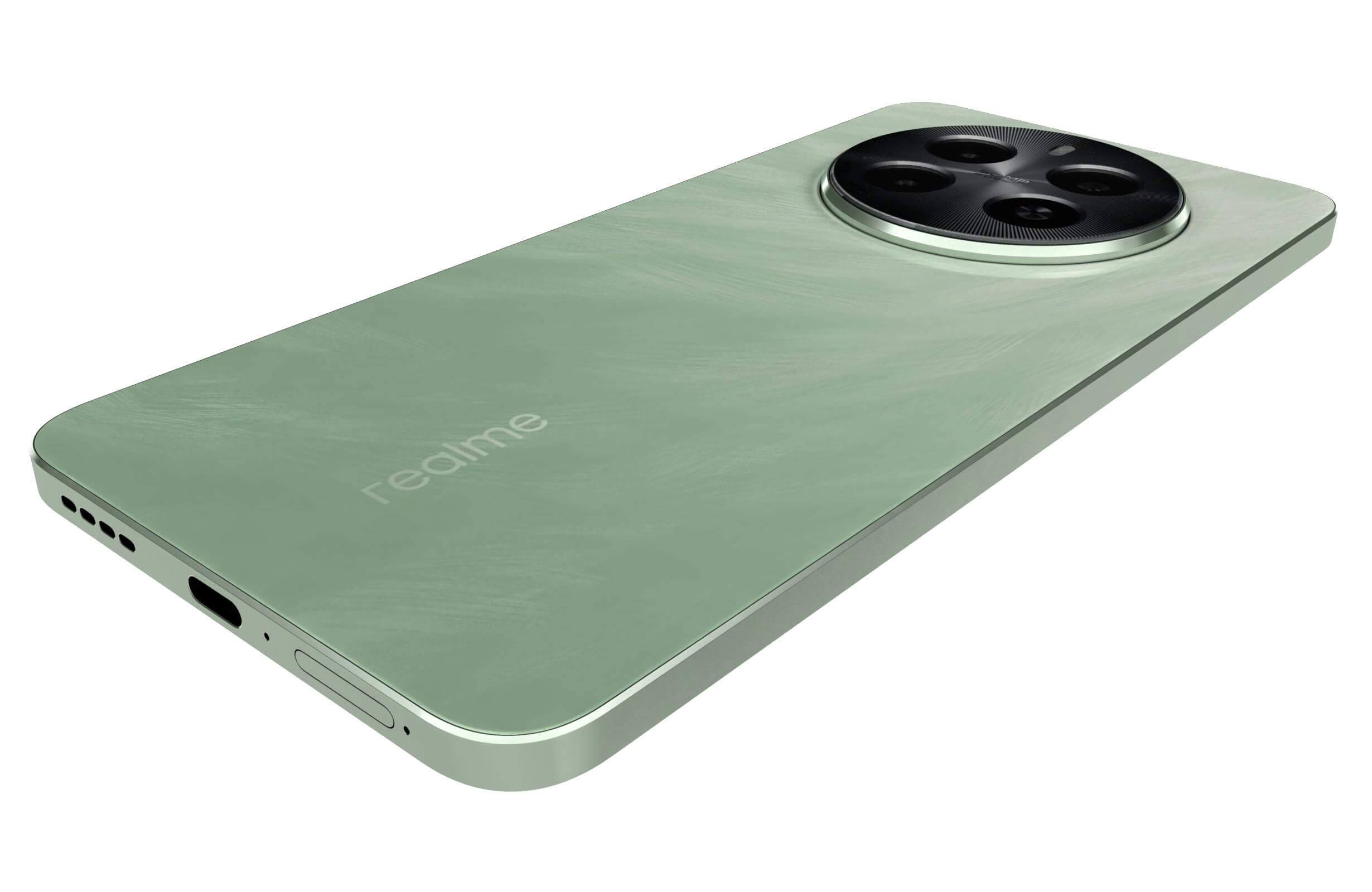 Realme P1 Green - 3D Model by Rever_Art
