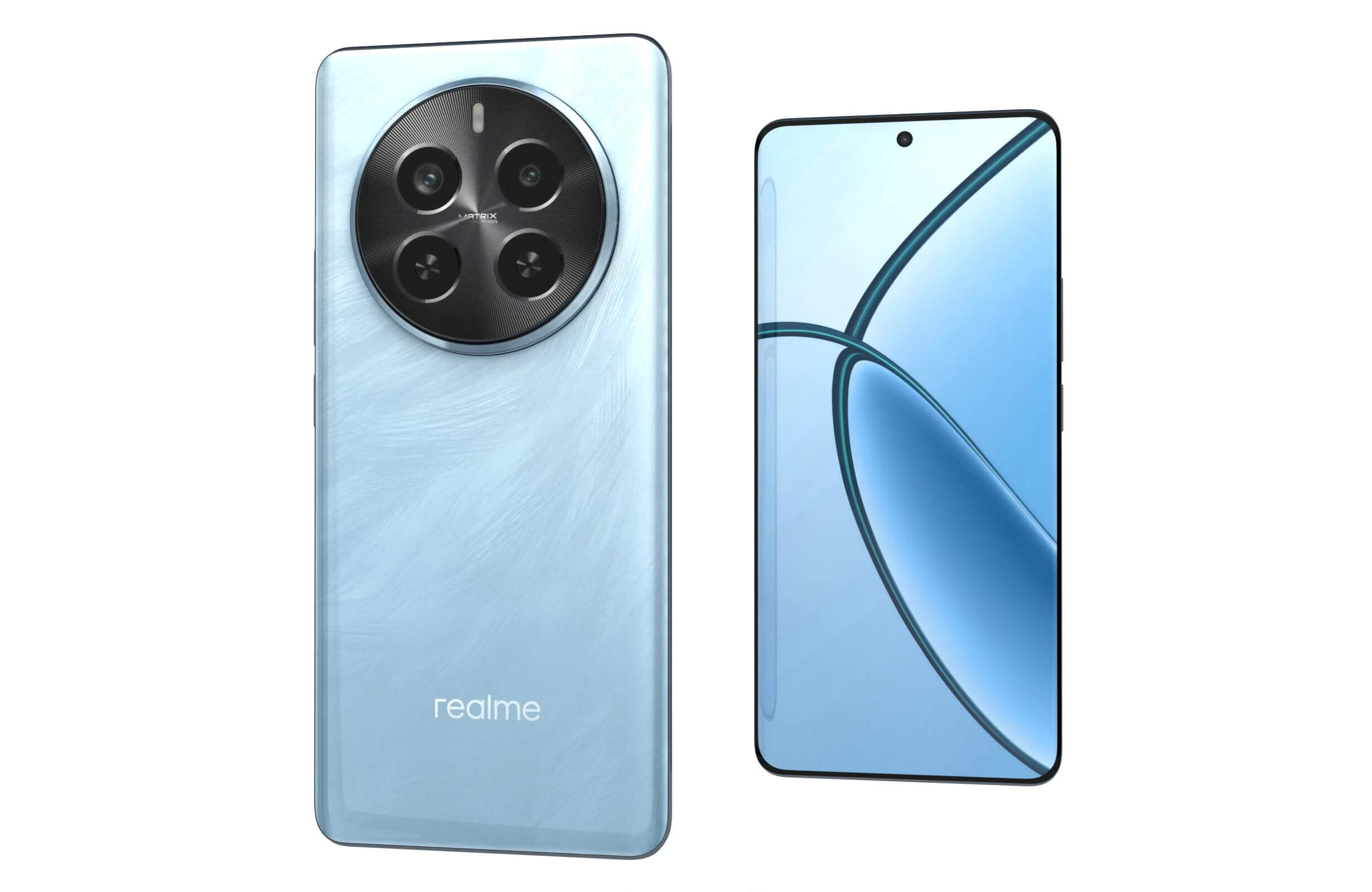 Realme P1 Pro 5G Blue - 3D Model by Rever_Art