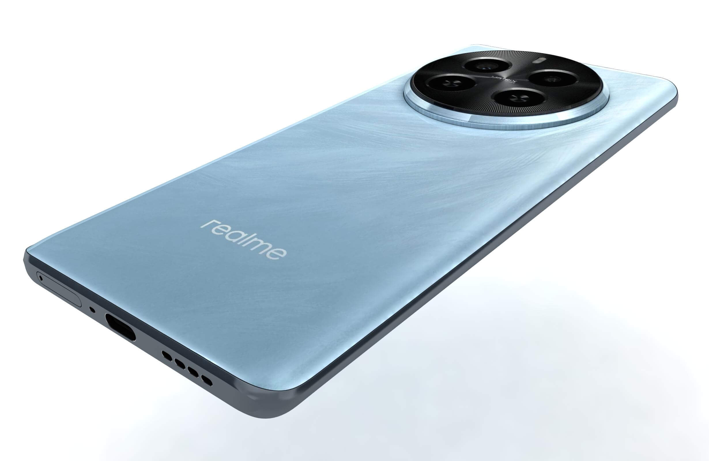 Realme P1 Pro 5G Blue - 3D Model by Rever_Art