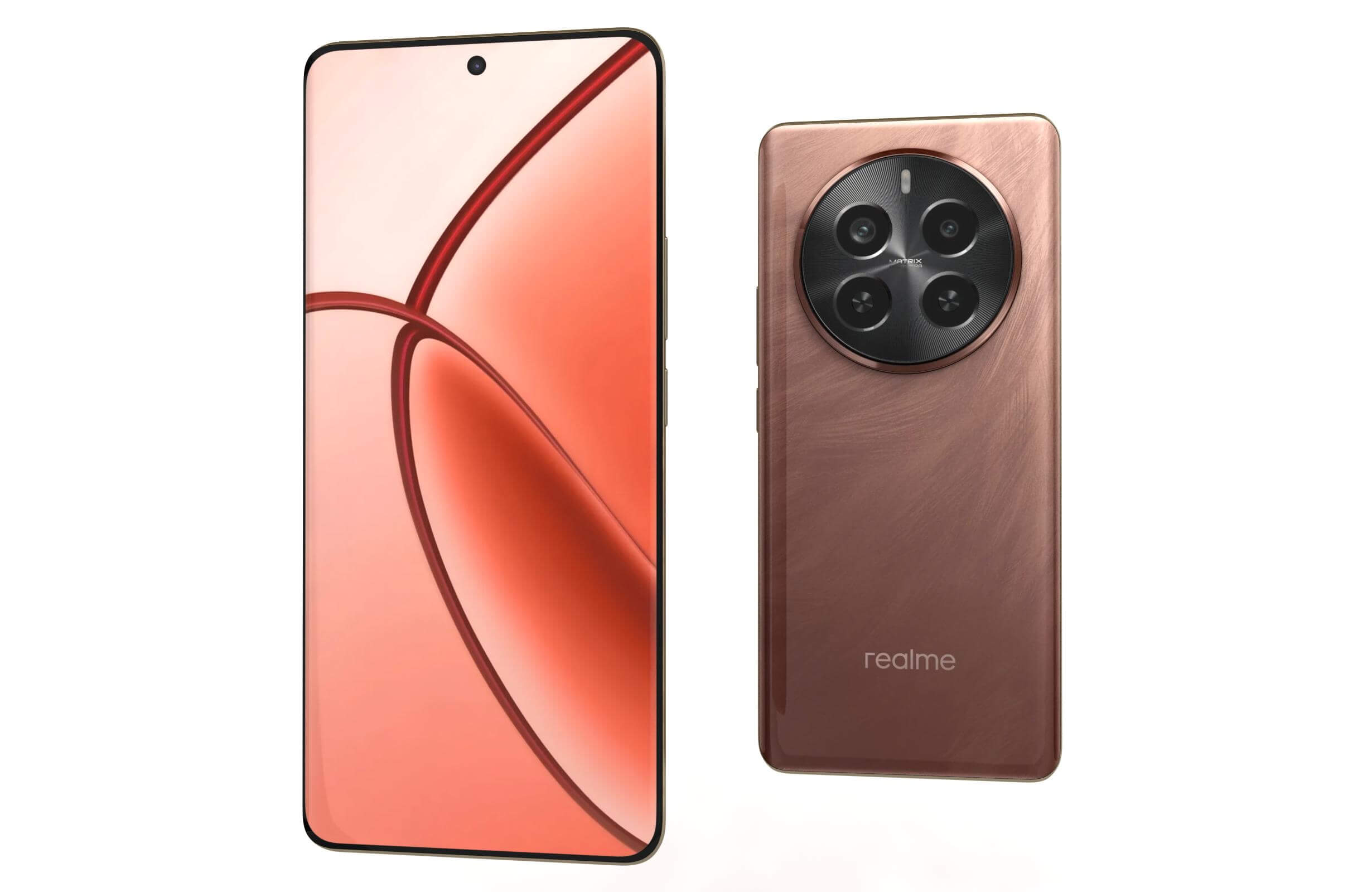 Realme P1 Pro 5G Brown - 3D Model by Rever_Art