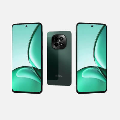 Realme V60S Turquoise - 3D Model by Rever_Art