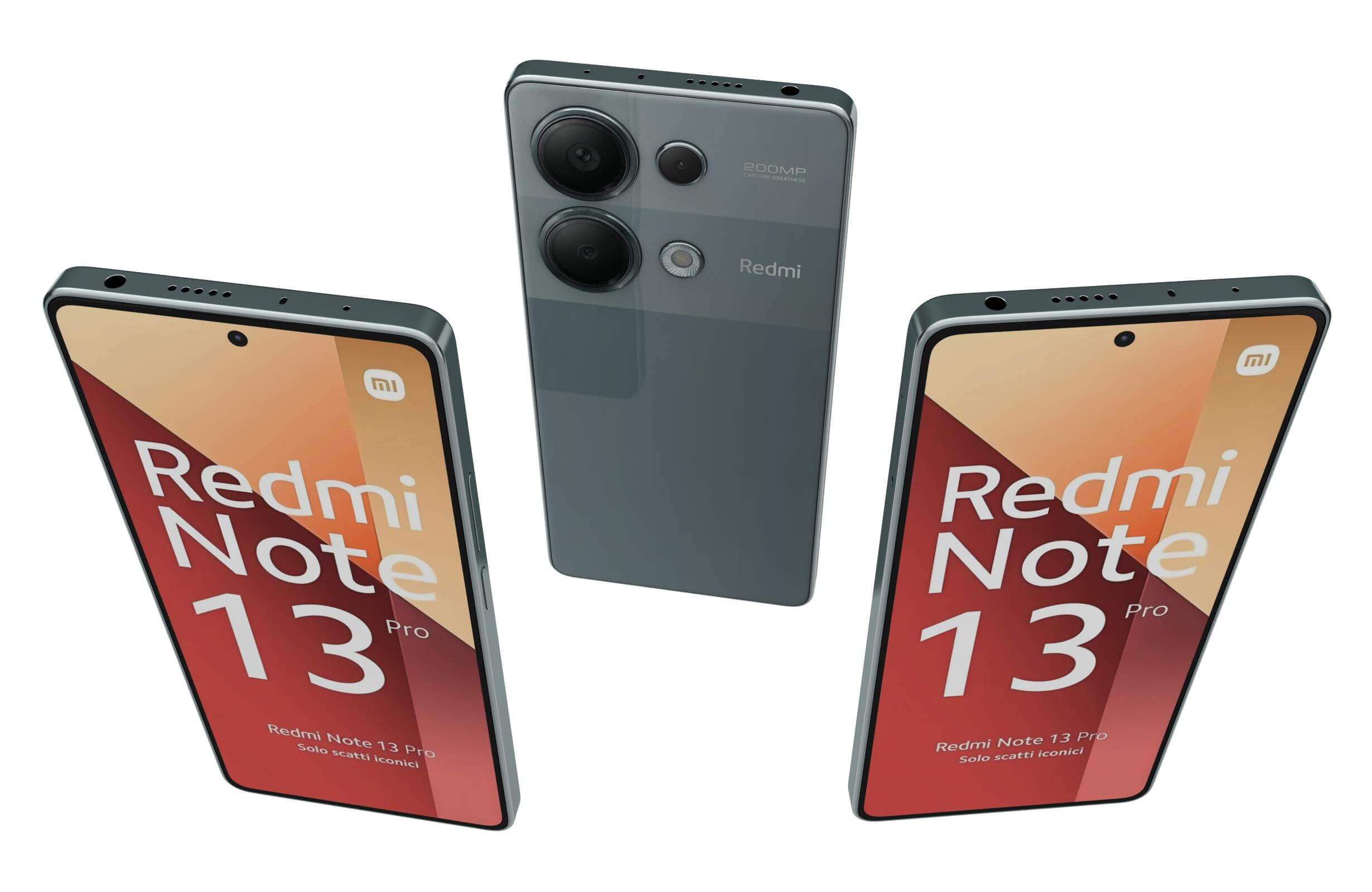 Redmi Note 13 Pro All Colors - 3D Model by Rever_Art