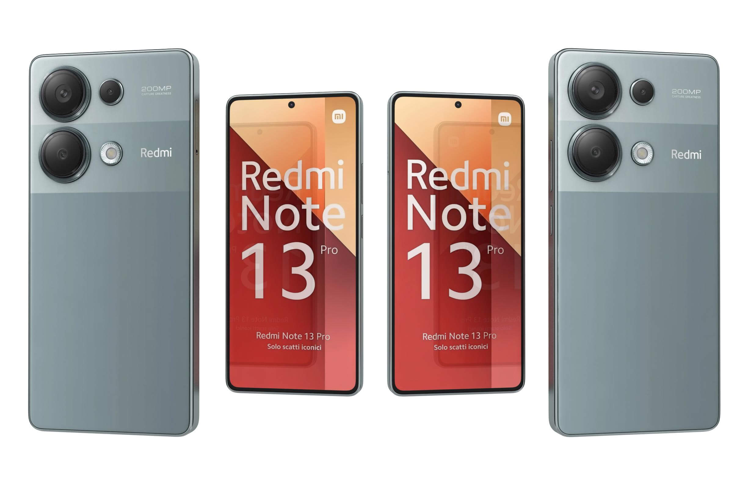 Redmi Note 13 Pro All Colors - 3D Model by Rever_Art