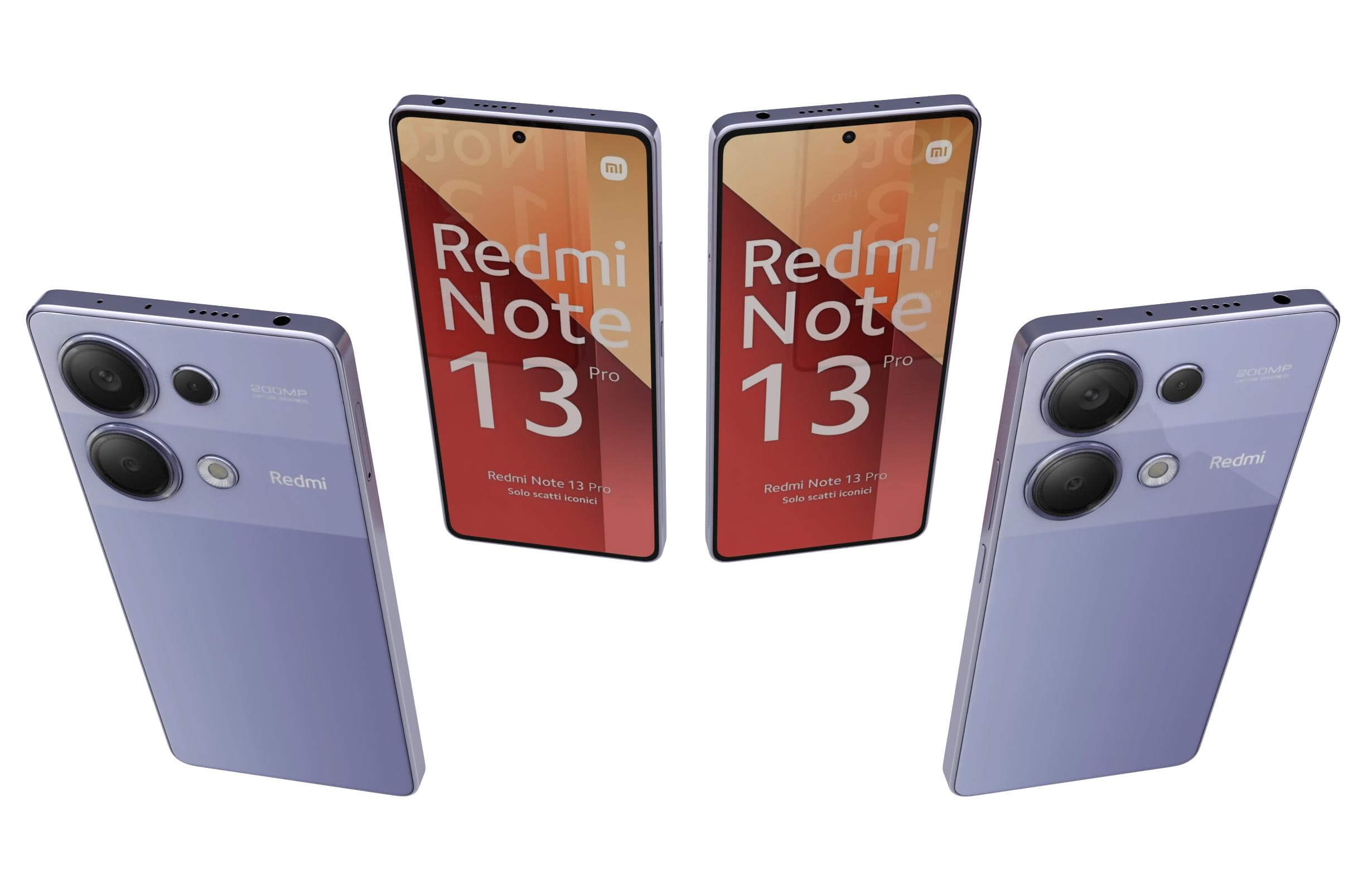 Redmi Note 13 Pro All Colors - 3D Model by Rever_Art