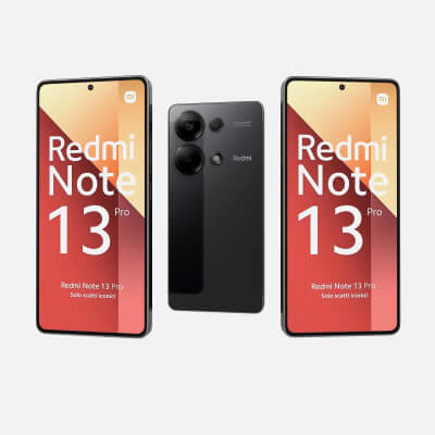 Xiaomi Redmi Note 13 Pro Black - 3D Model by Rever_Art