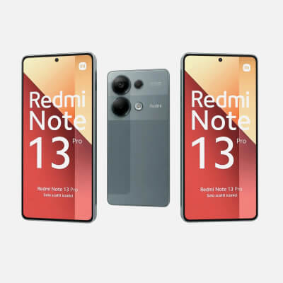 Xiaomi Redmi Note 13 Pro Green - 3D Model by Rever_Art
